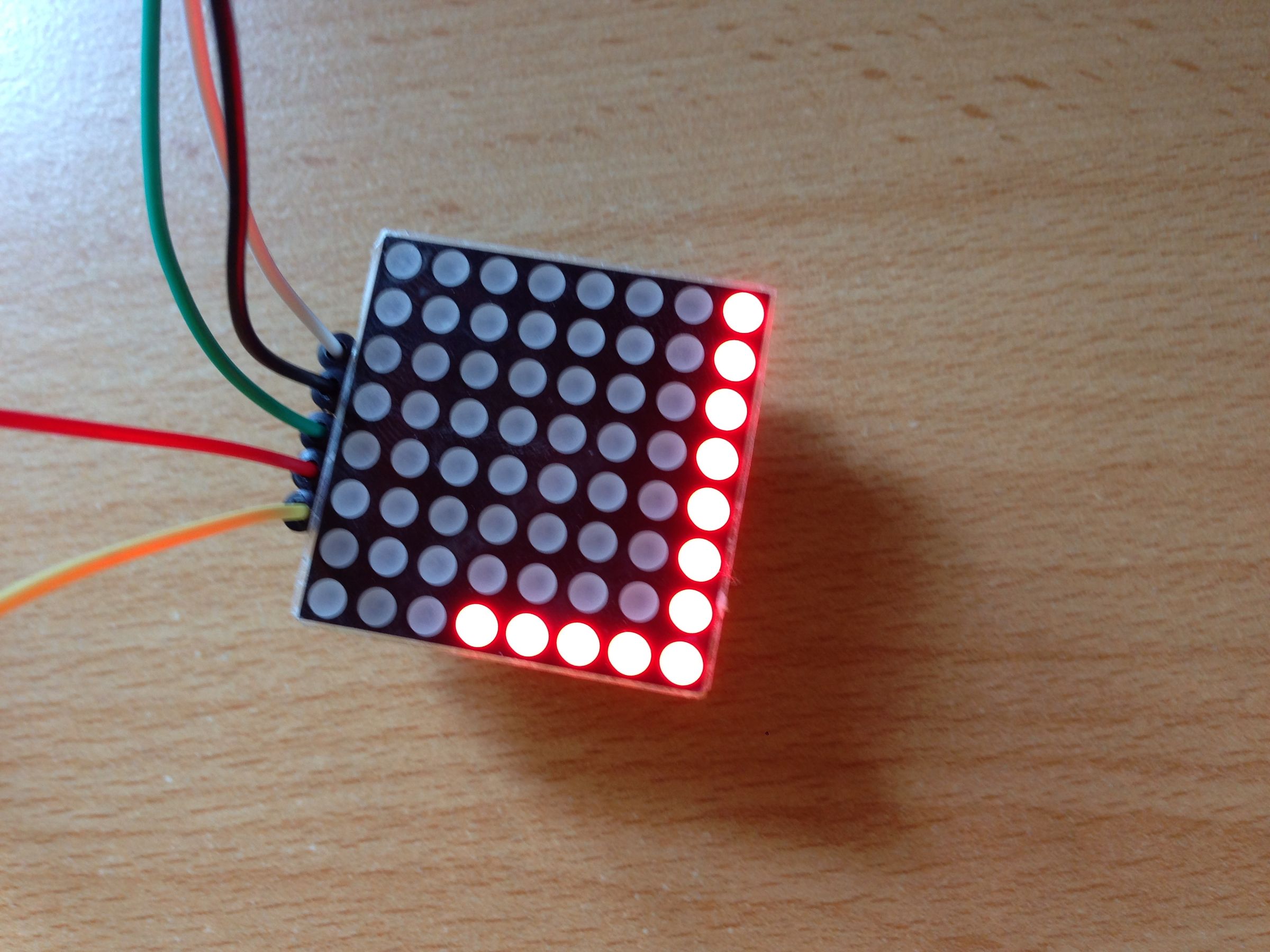 DIY LED Sign With MAX7219 Dot Matrix Module STM8S003F3 MCU for AVR PIC ...