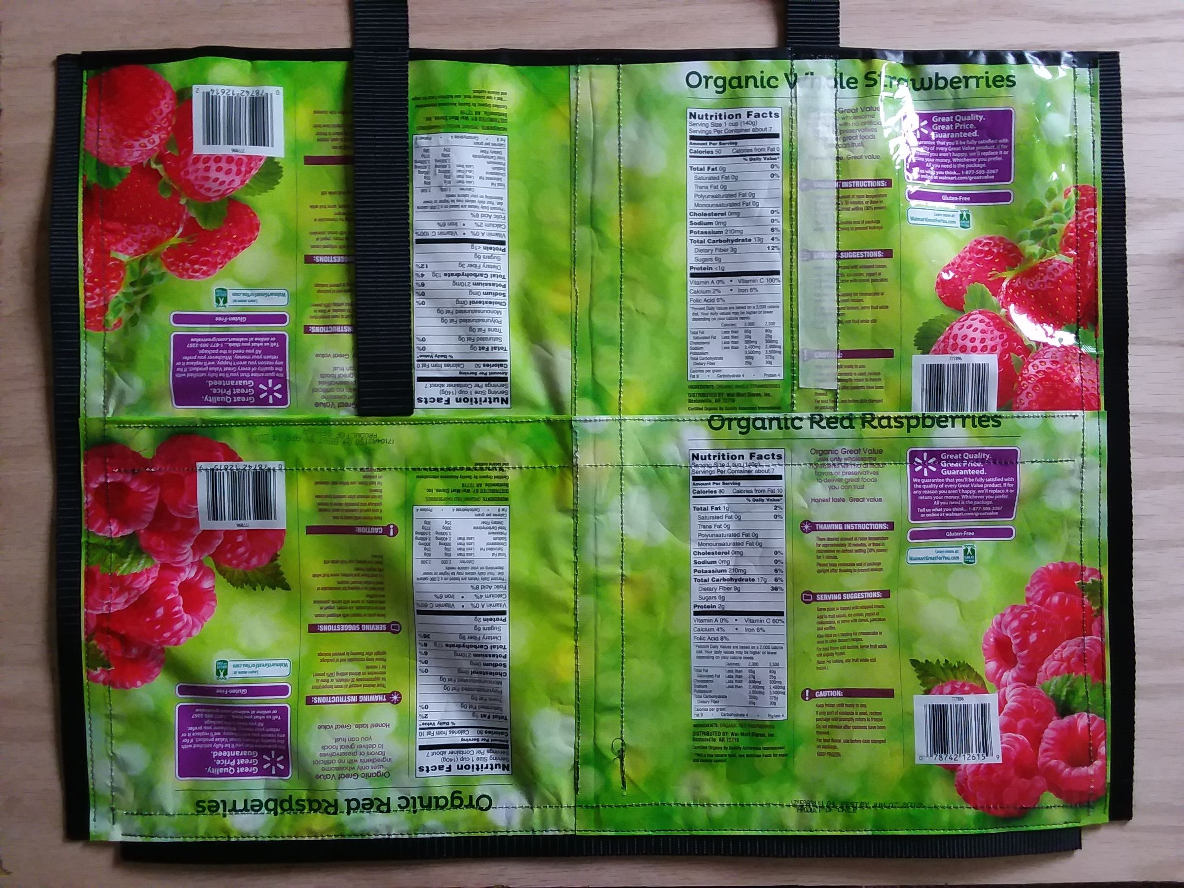 Upcycled Food Packaging Tote Bag : 11 Steps (with Pictures) - Instructables