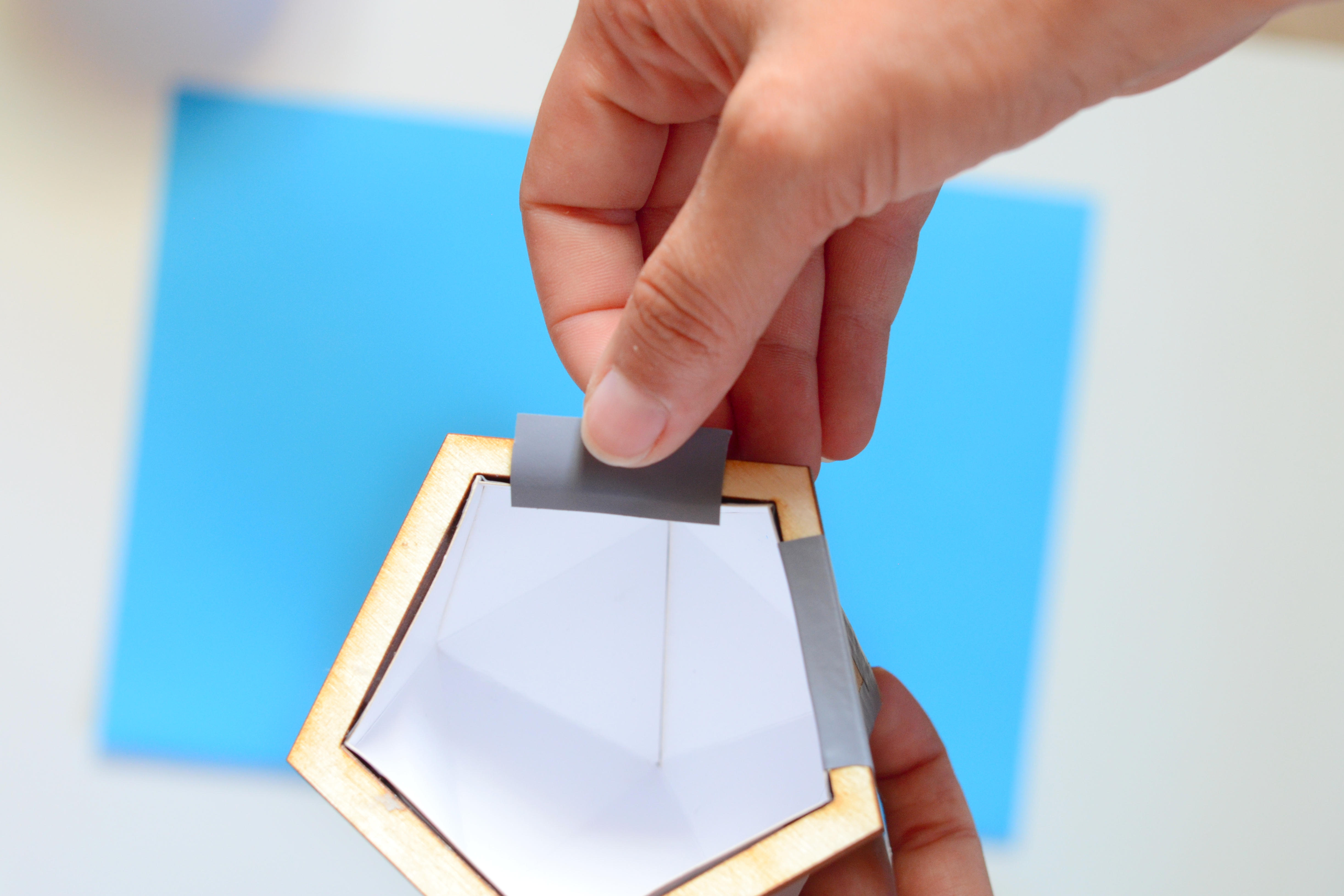 Geometric Concrete Planters Made With Paper Molds : 10 Steps (with ...