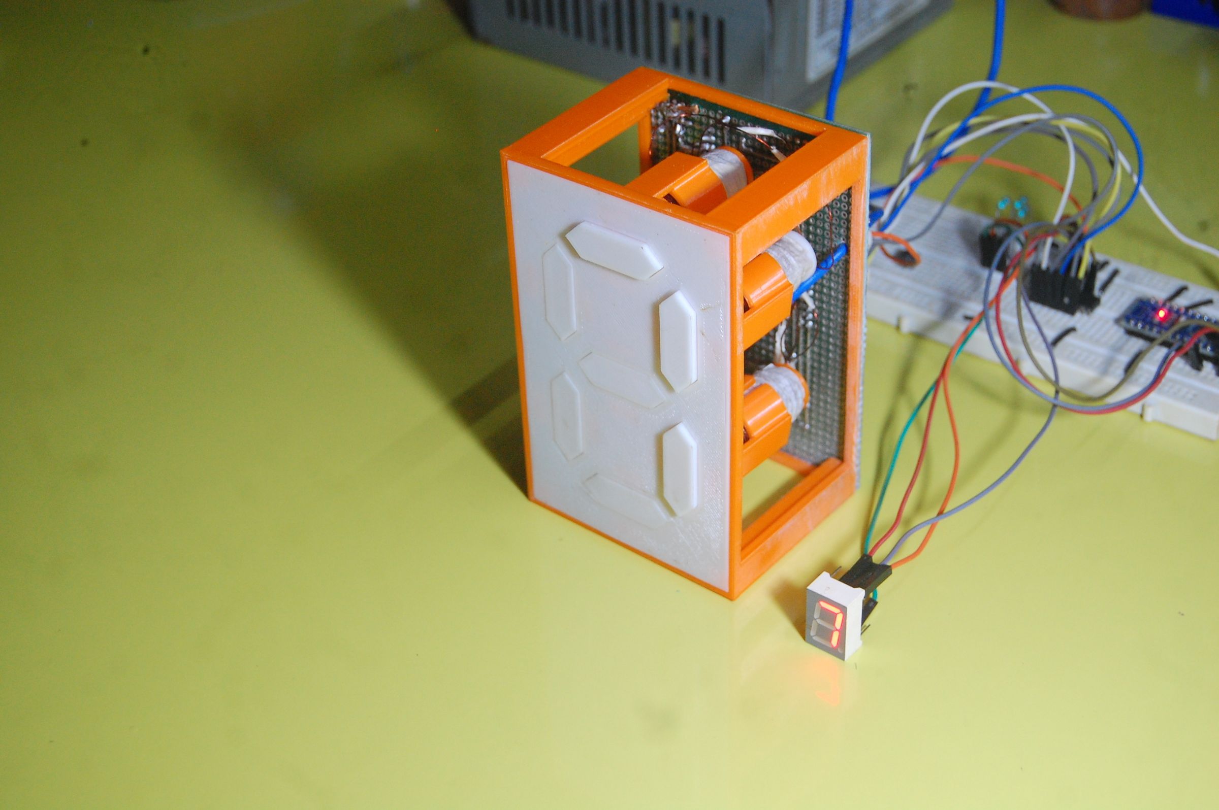 Mechanical 7 Segment Display : 7 Steps (with Pictures) - Instructables