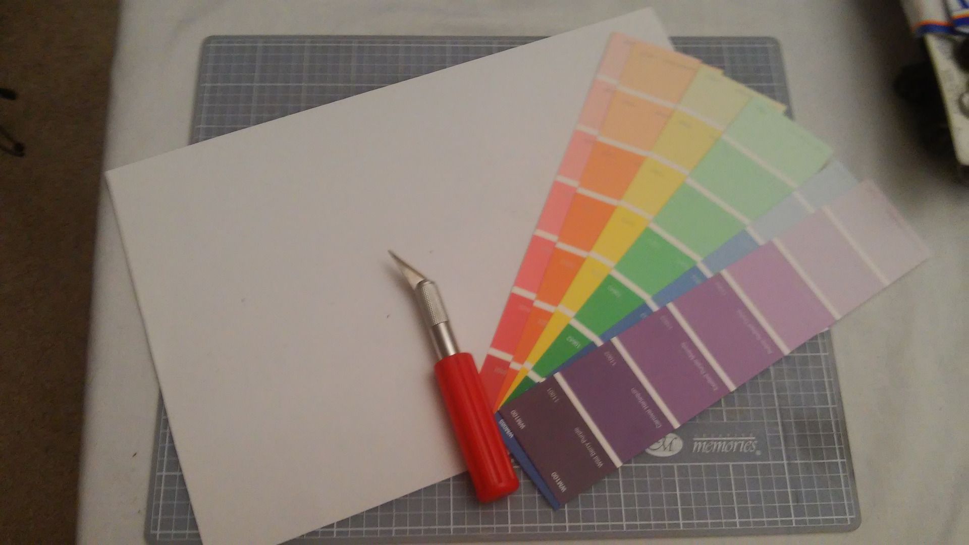Paint Sample Calendar : 6 Steps - Instructables