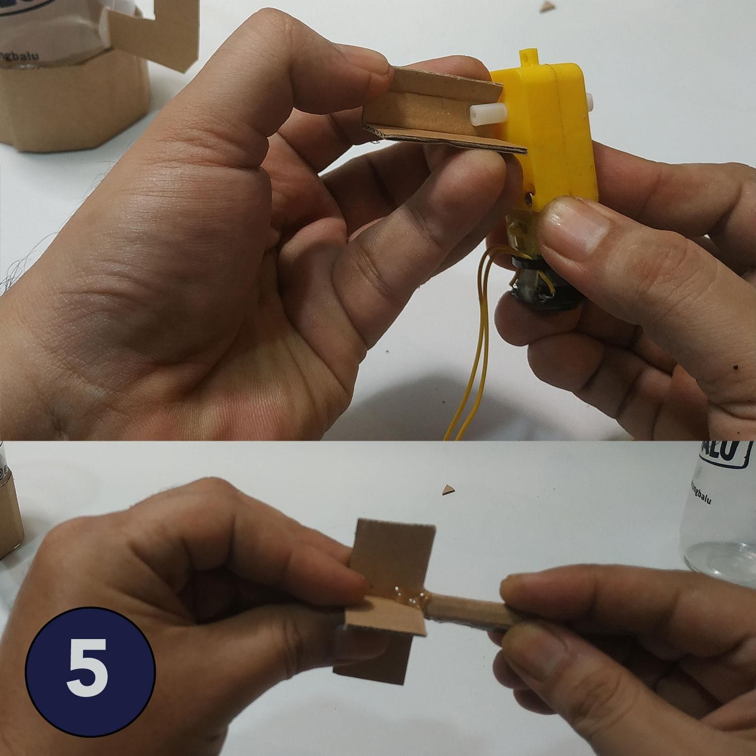 Plastic Cup Into Blender With Cardboard : 6 Steps (with Pictures ...
