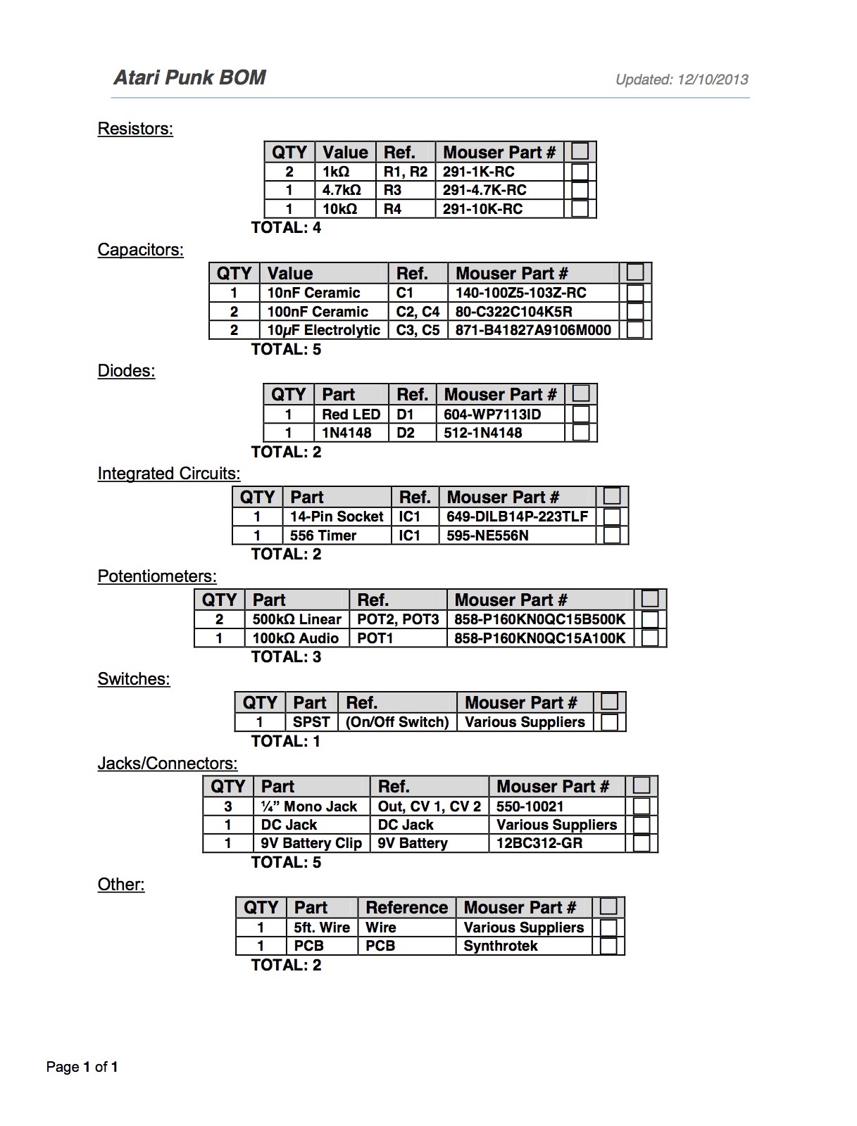 Custom 3D Print Enclosure for the Atari Punk Console : 5 Steps - Instructables
