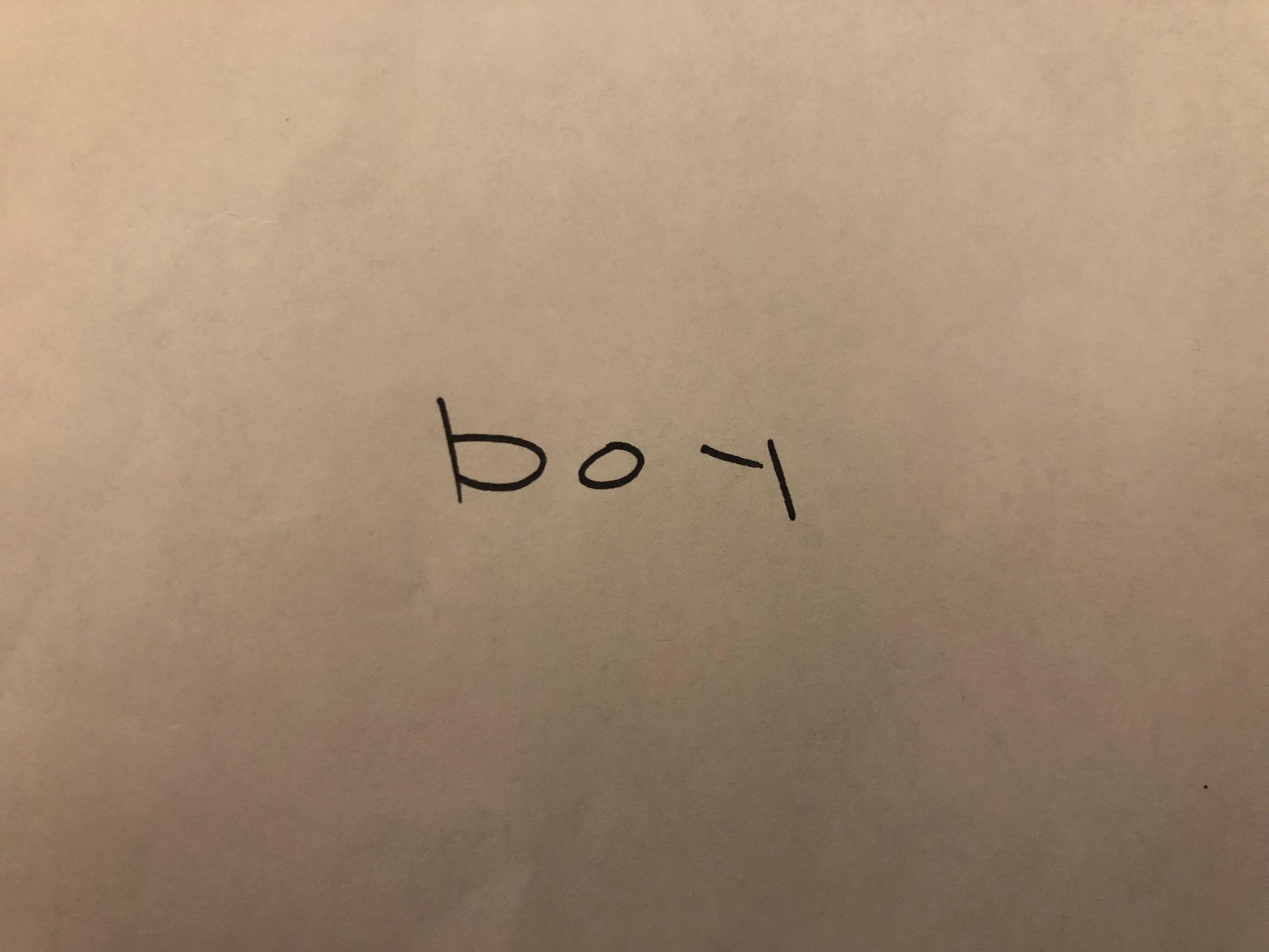 Boy From the Word "boy" : 7 Steps - Instructables