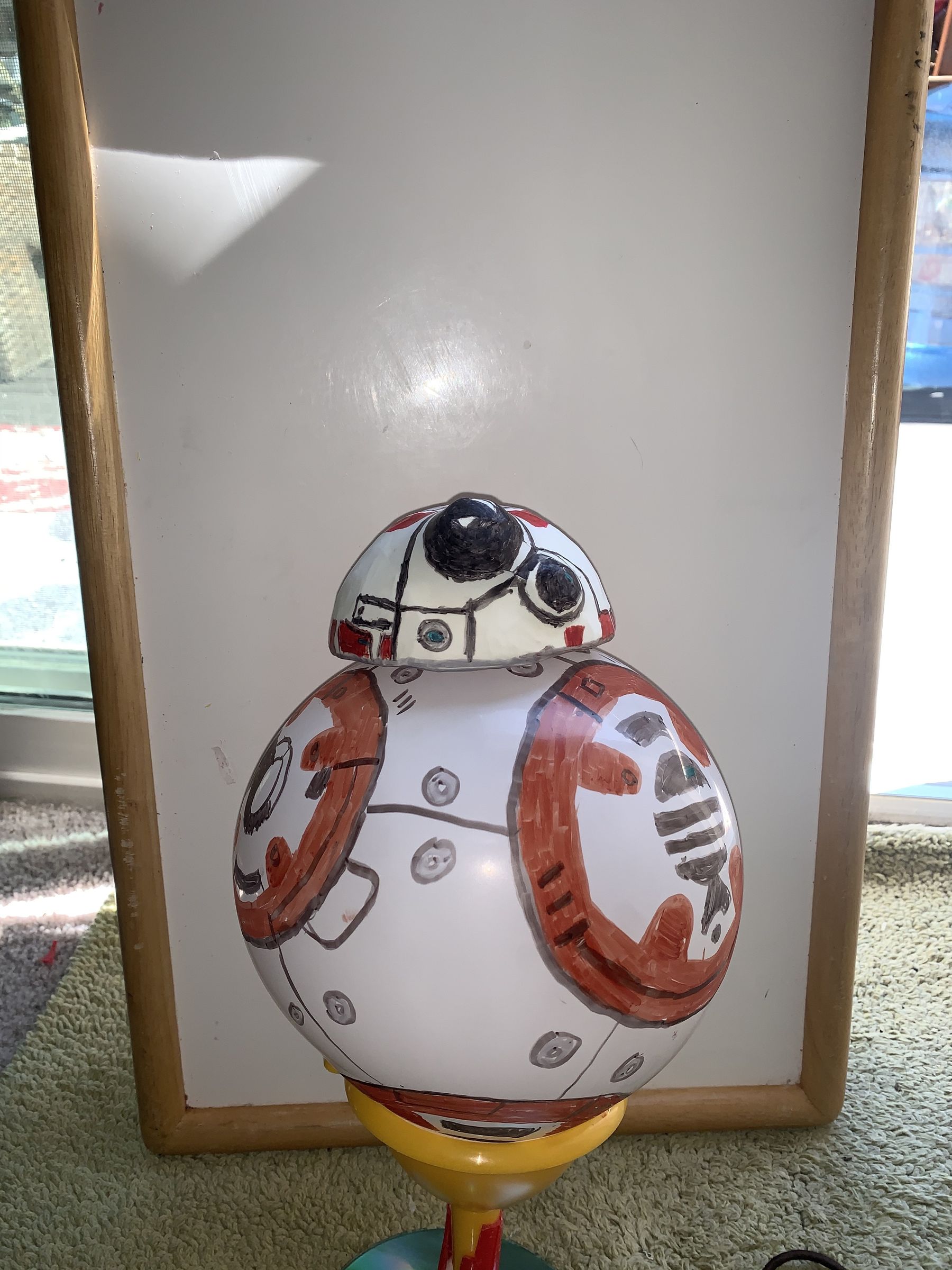 BB8 Star Wars Hover Disc/ Balloon Figure : 7 Steps (with Pictures ...