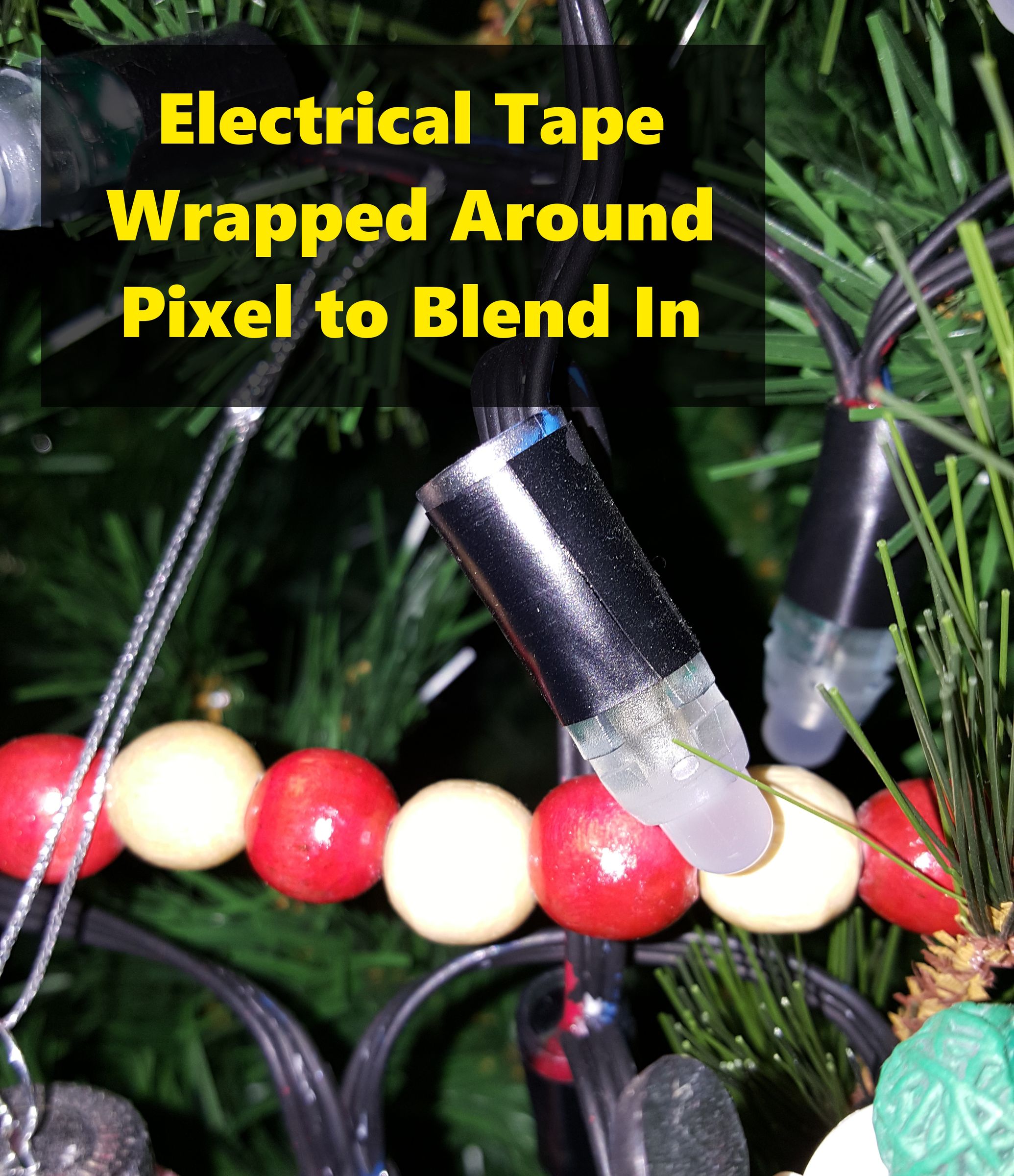 LED Christmas Tree With Video Projector (Rasp Pi) : 7 Steps (with ...