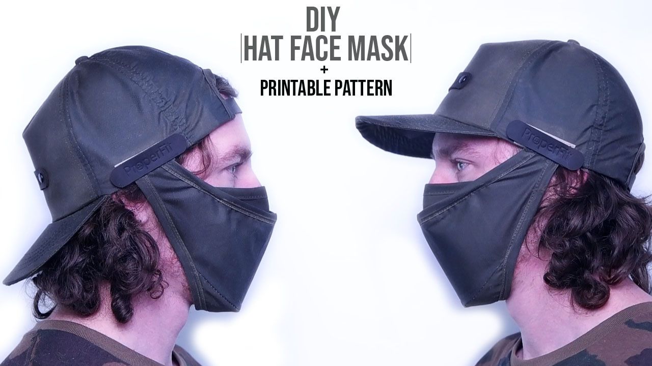 Detachable Face Mask for Hat : 15 Steps - Instructables