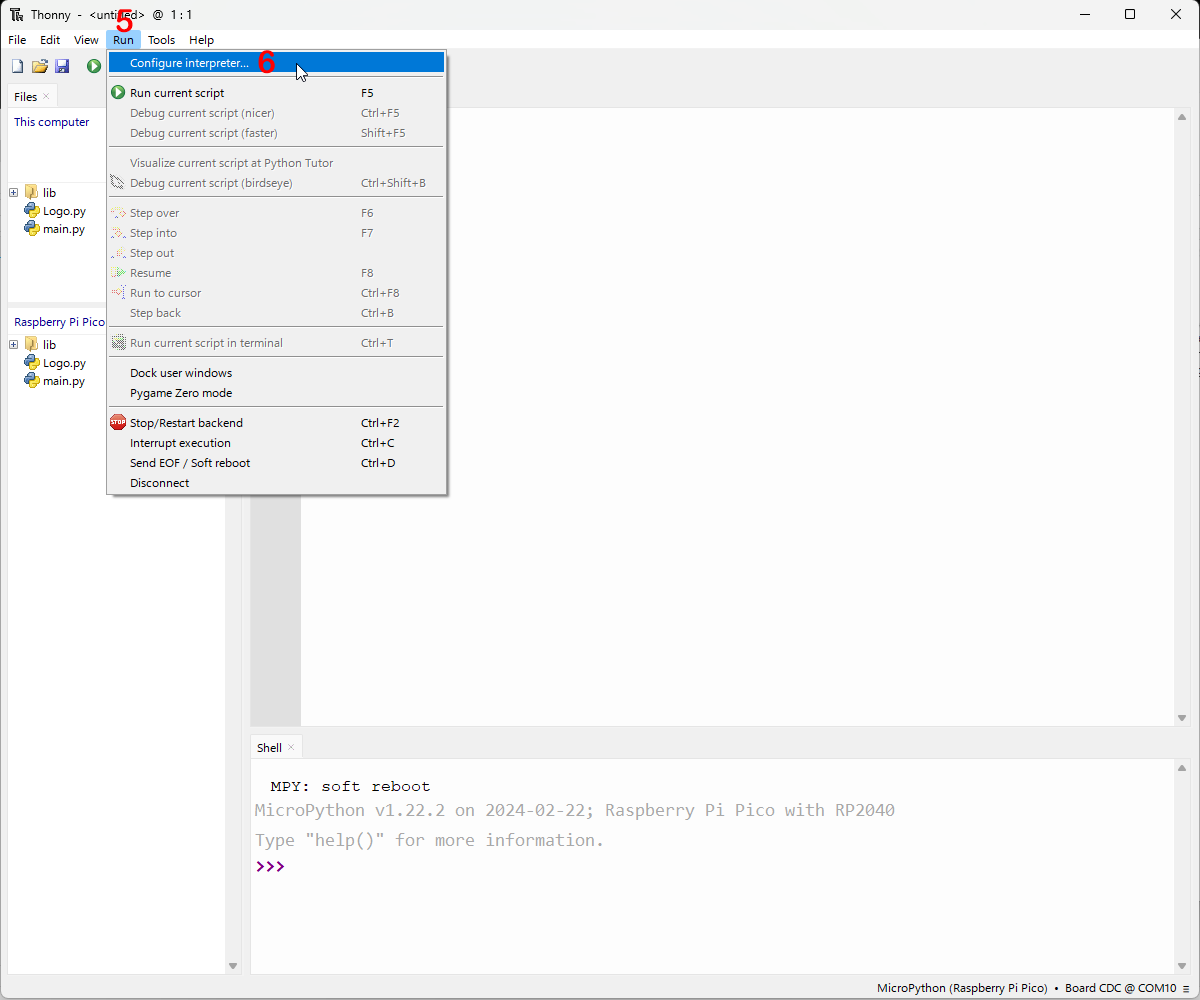 Uploading Code With Thonny : 5 Steps - Instructables