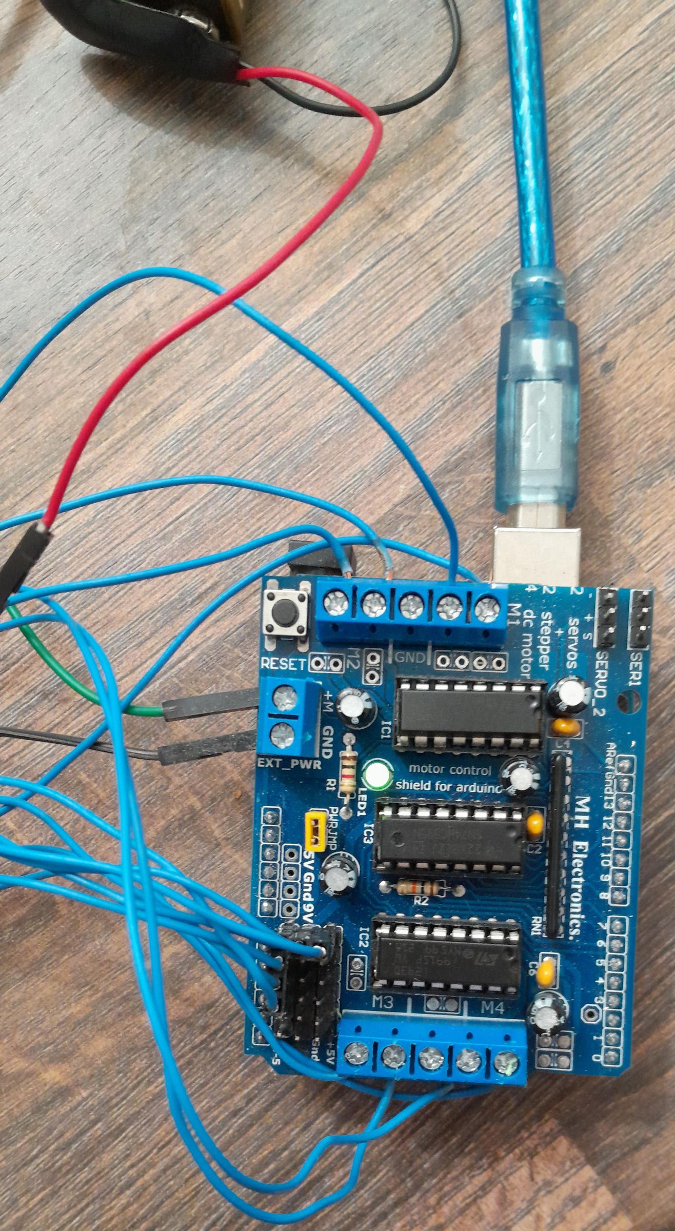 DC Motor Position Control With Potentiometer for Robotic Arm ...