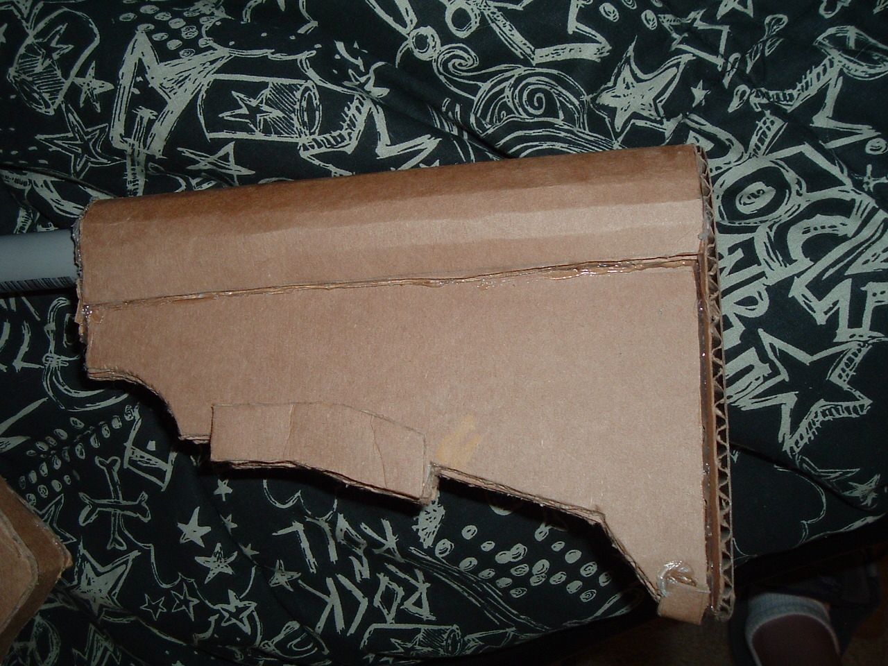 How to Make an Extendable M4 Carbine Stock Out of Cardboard : 6 Steps ...