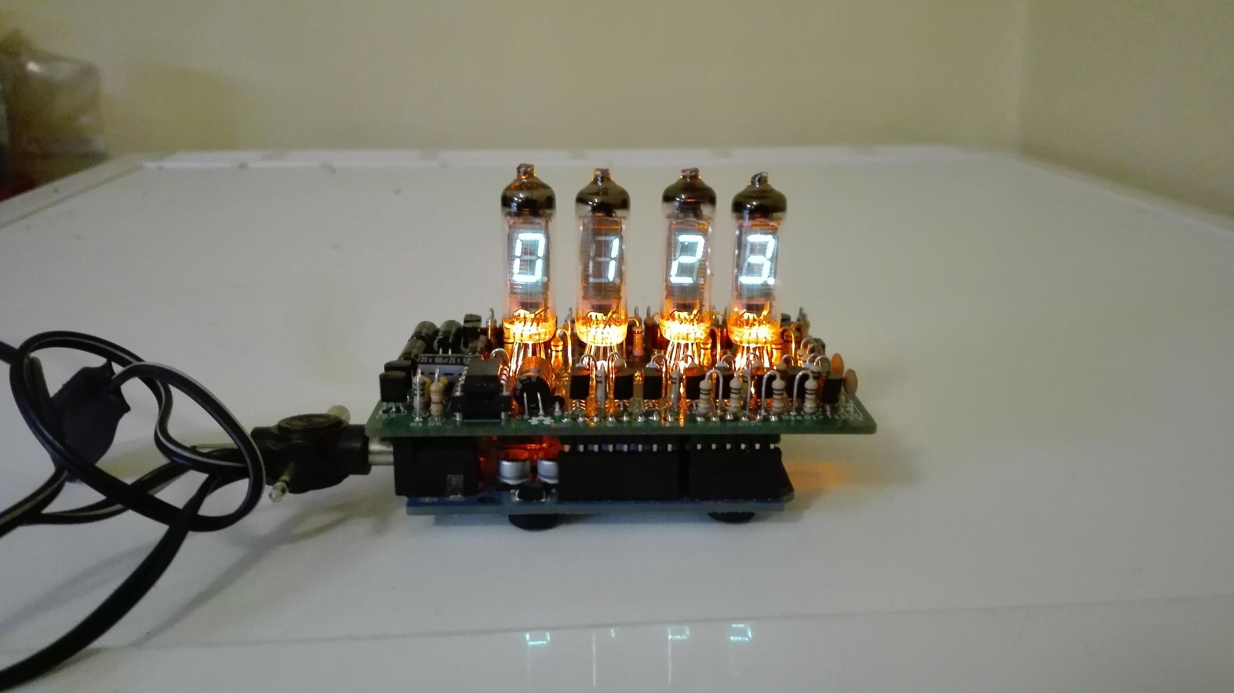 Shield for Arduino From Old Russian VFD Tubes: Clock, Thermometer, Volt ...