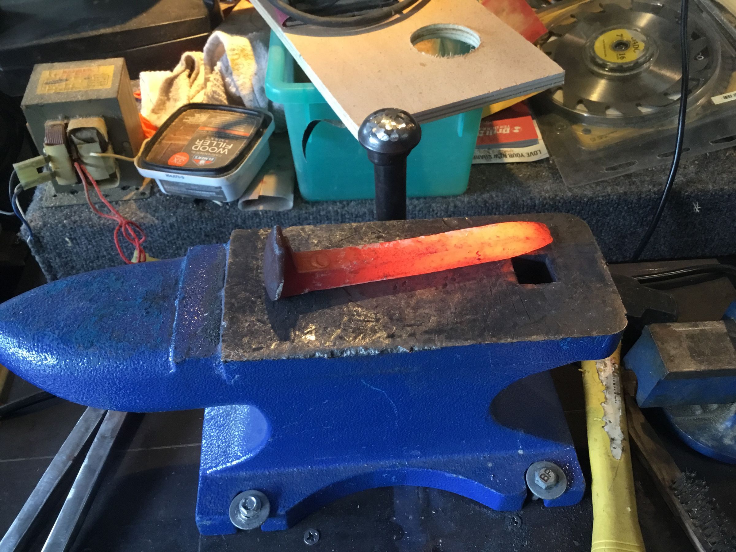 Propane Jet Forge and Anvil Stand : 6 Steps - Instructables