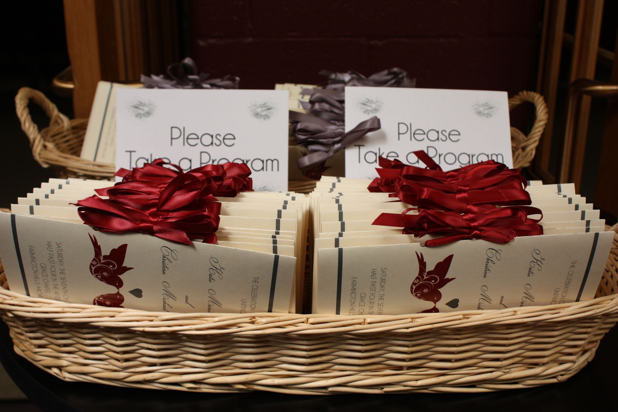 Tying Ribbons Onto Ceremony Programs : 5 Steps - Instructables