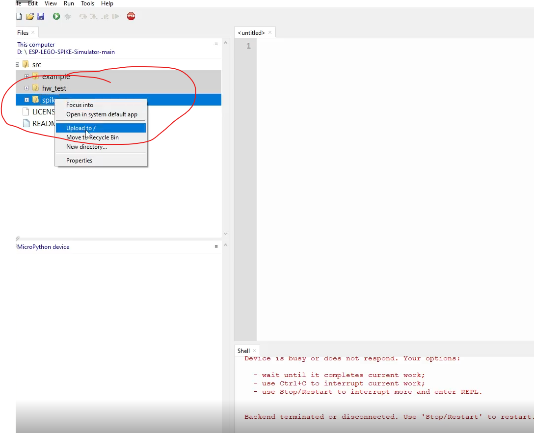 ESP-32 Based LEGO SPIKE Simulator in Micropython Environment : 3 Steps ...