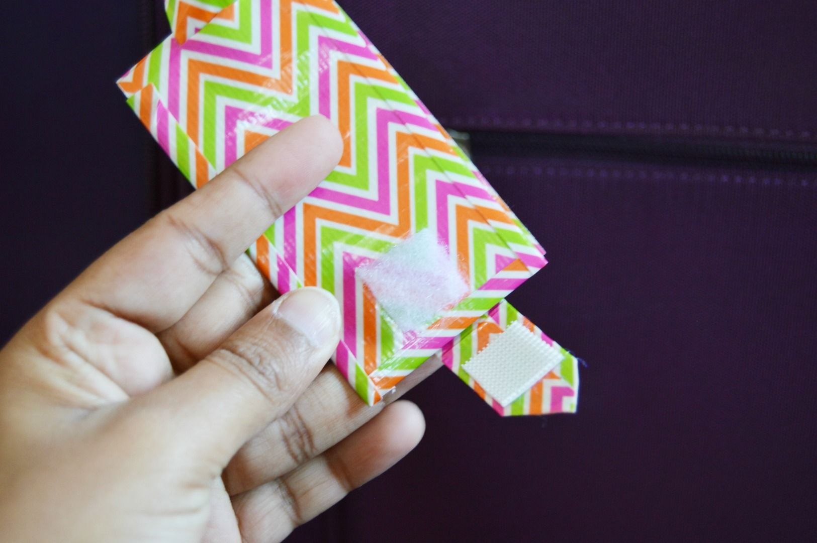 DIY Luggage Tag Using Duct Tape : 6 Steps - Instructables