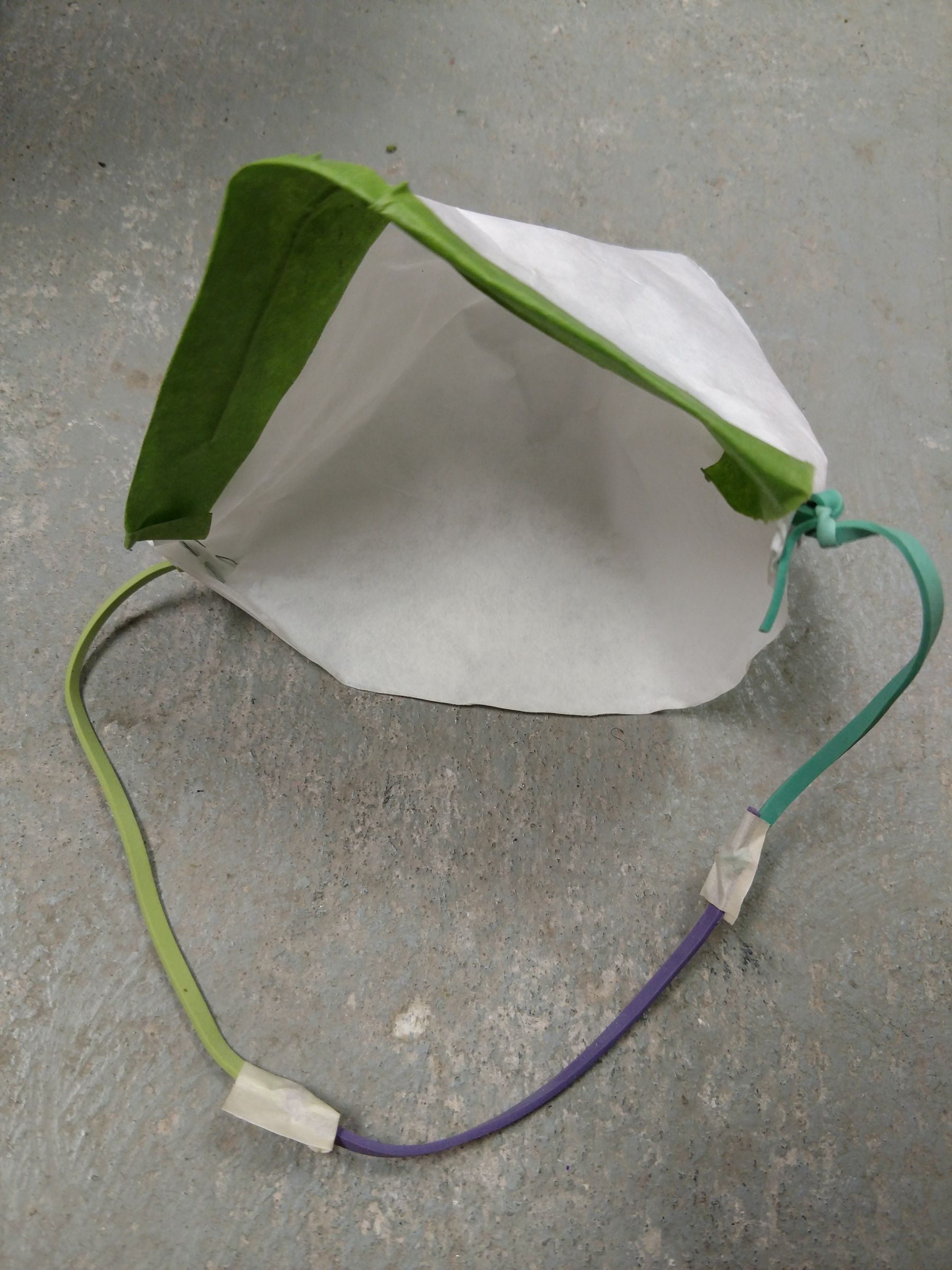 Coffee Filter Make-do Face Masks : 4 Steps - Instructables