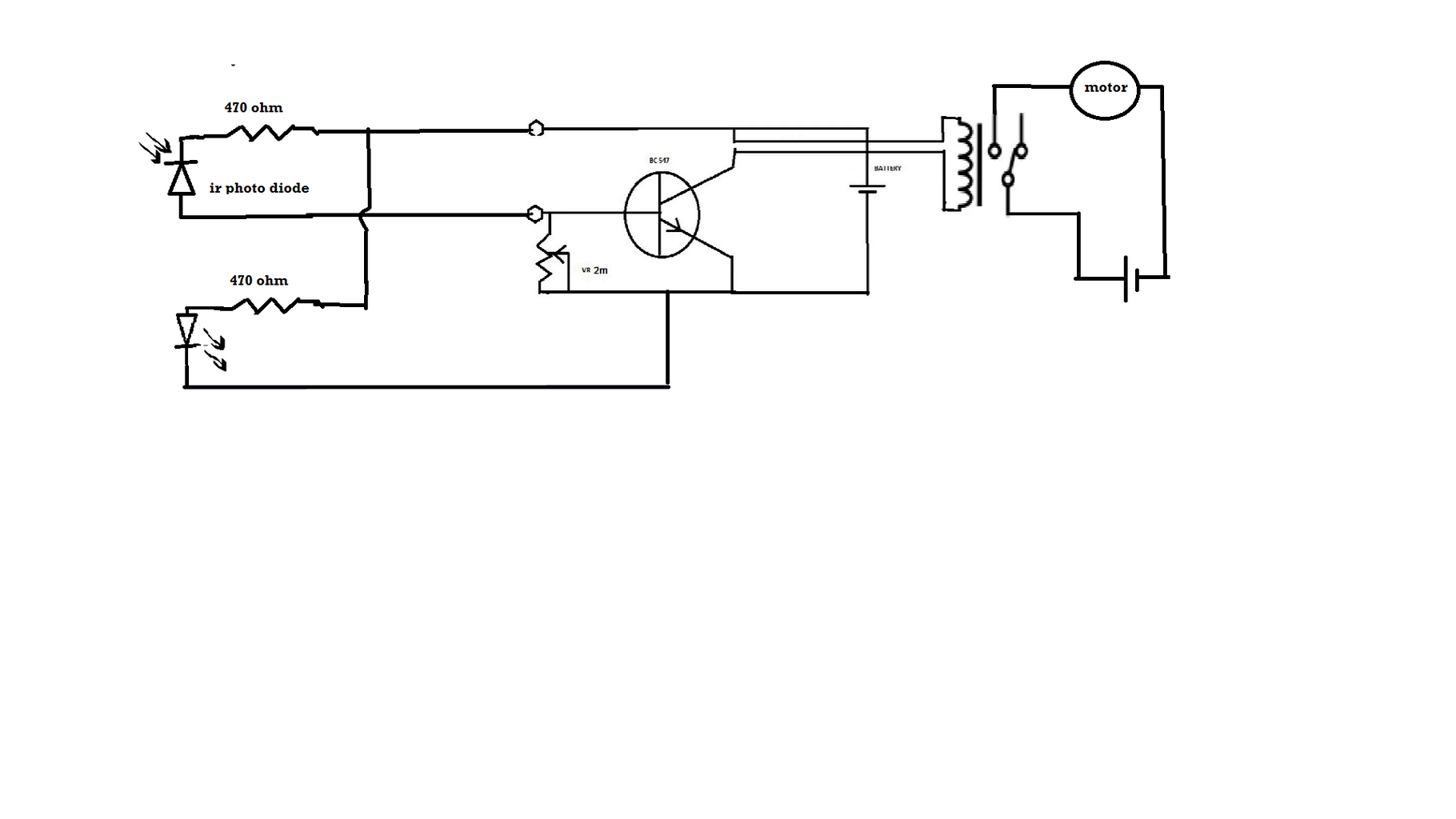 Line Following Robot Schematic Line Following Robot 5 Step