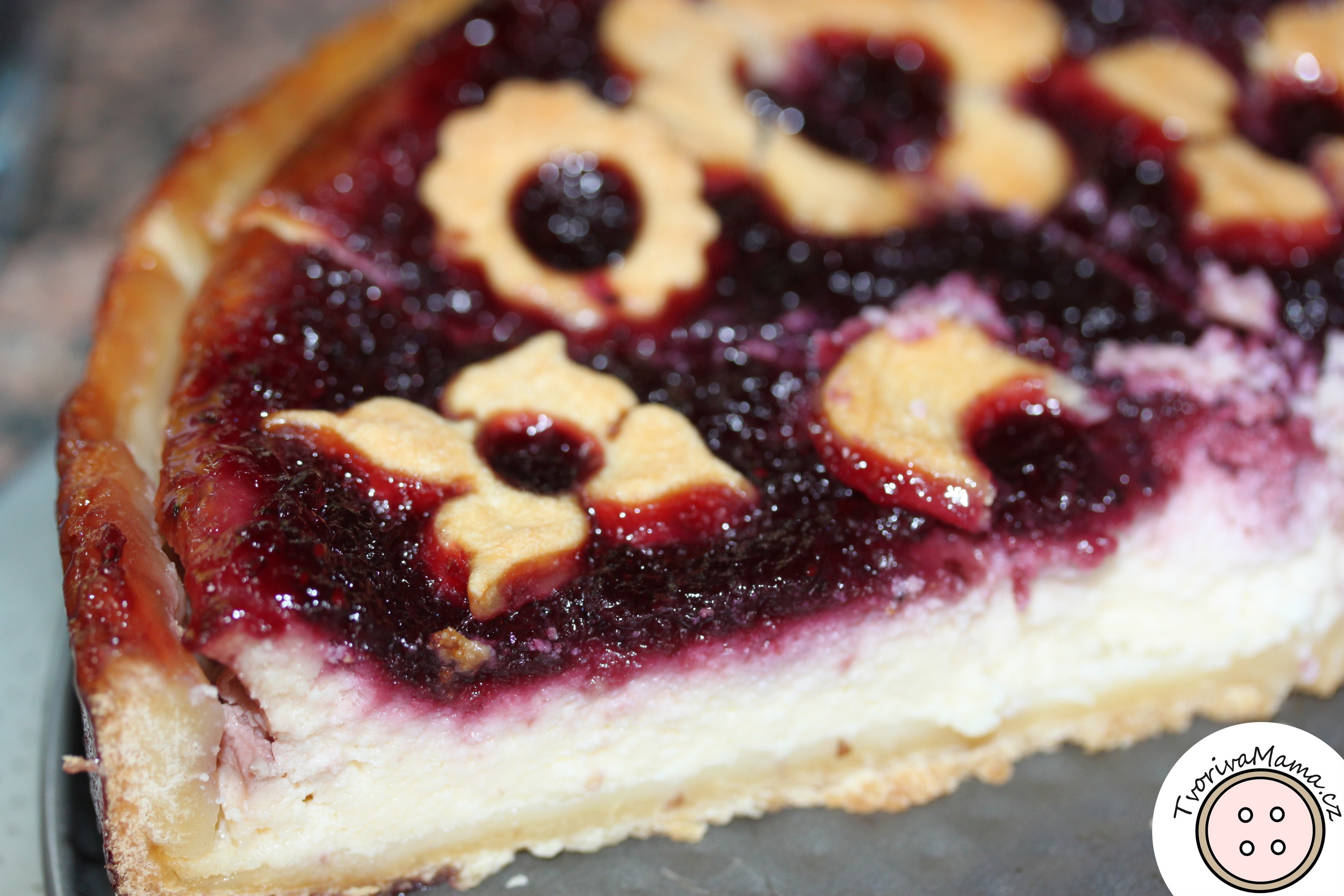 Cottage Cheese and Black Currant Pie : 3 Steps (with Pictures ...