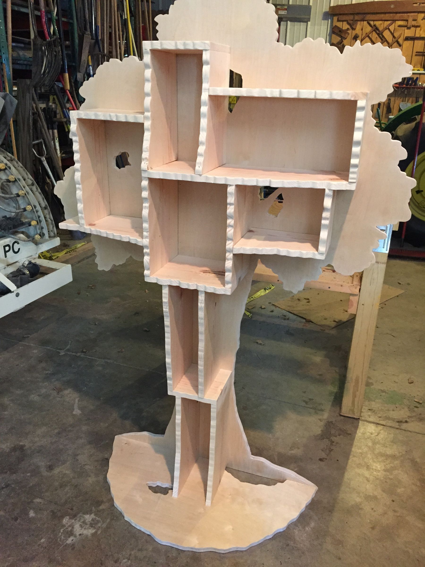 Tree Bookshelf : 8 Steps (with Pictures) - Instructables