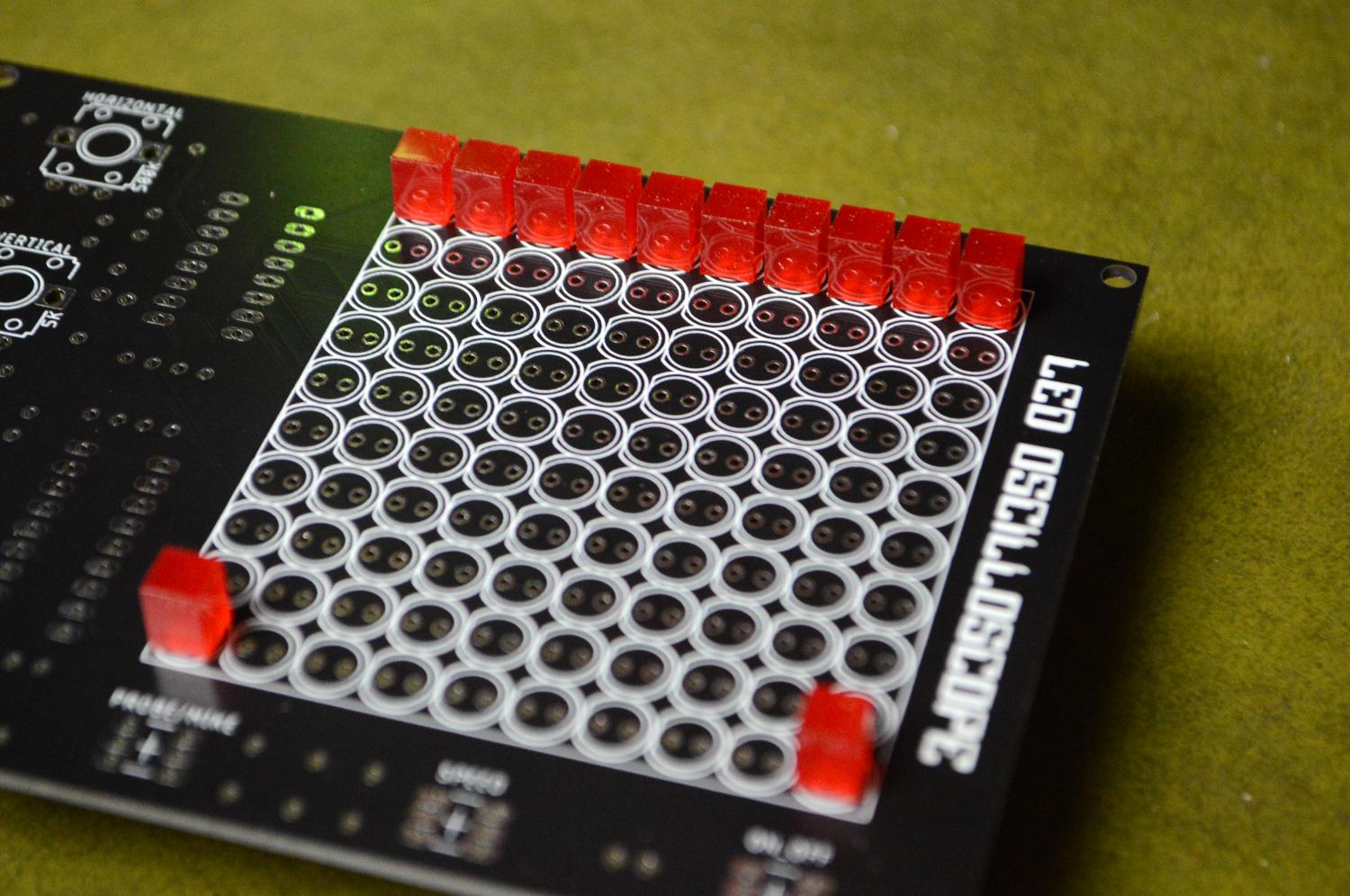 100 LED Oscilloscope : 12 Steps (with Pictures) - Instructables