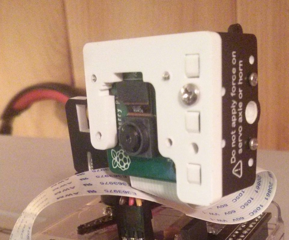Pi-Pan - a Pan-tilt Device for the Raspberry Pi Camera : 4 Steps (with ...