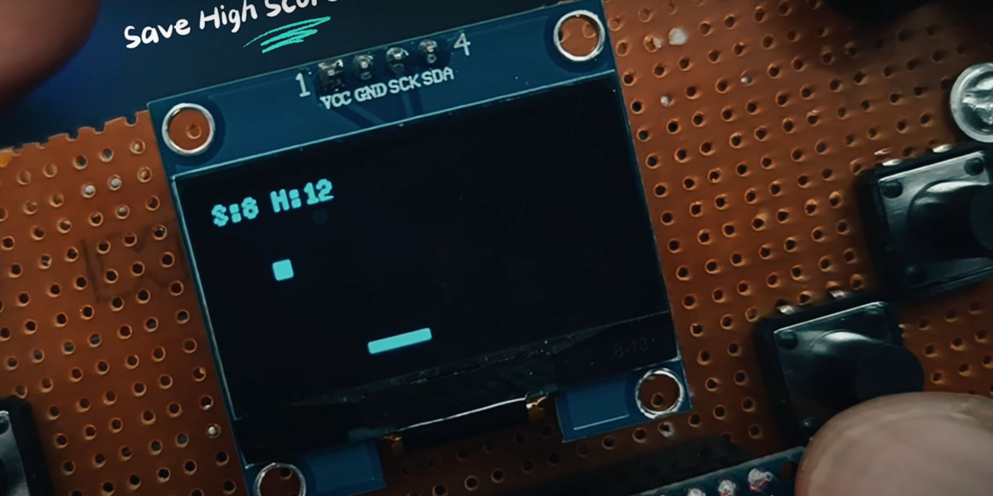 Diy Mini Retro Game Console With Arduino And Oled Display V1 8 Steps