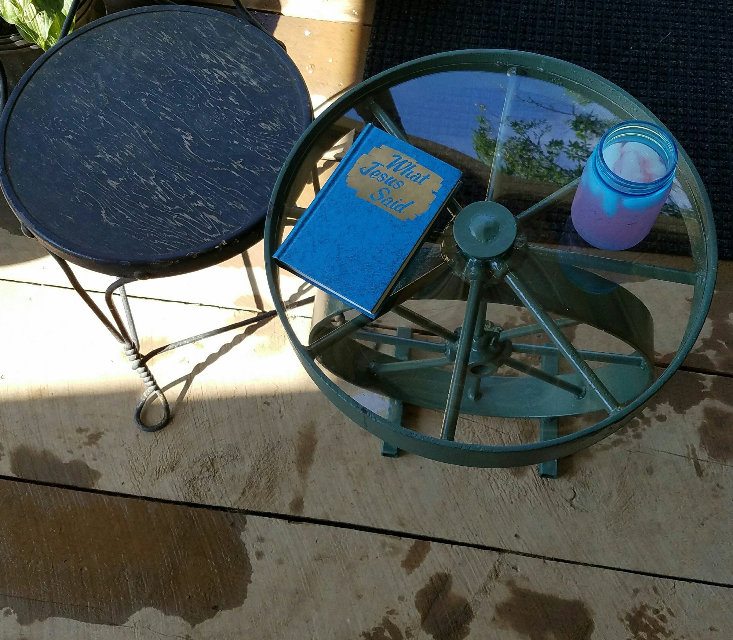 Repurpose Old Wheels Into an Awesome Spinning Table! : 15 Steps (with ...