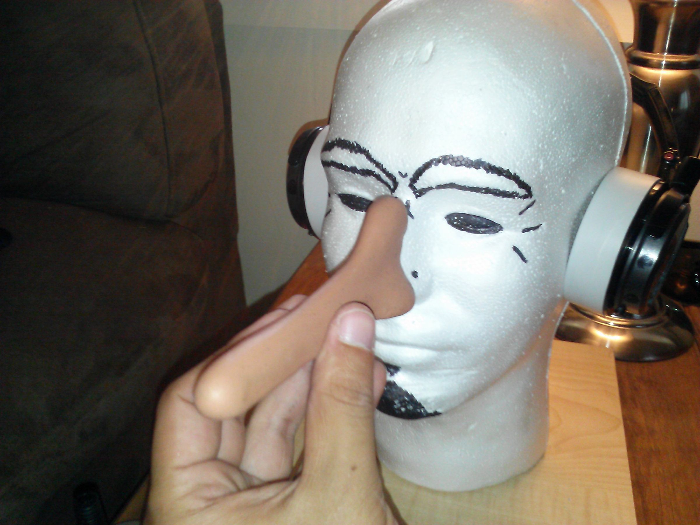 One Piece- New Age Usopp Headphones and Long Nose/ Pirate : 8 Steps ...