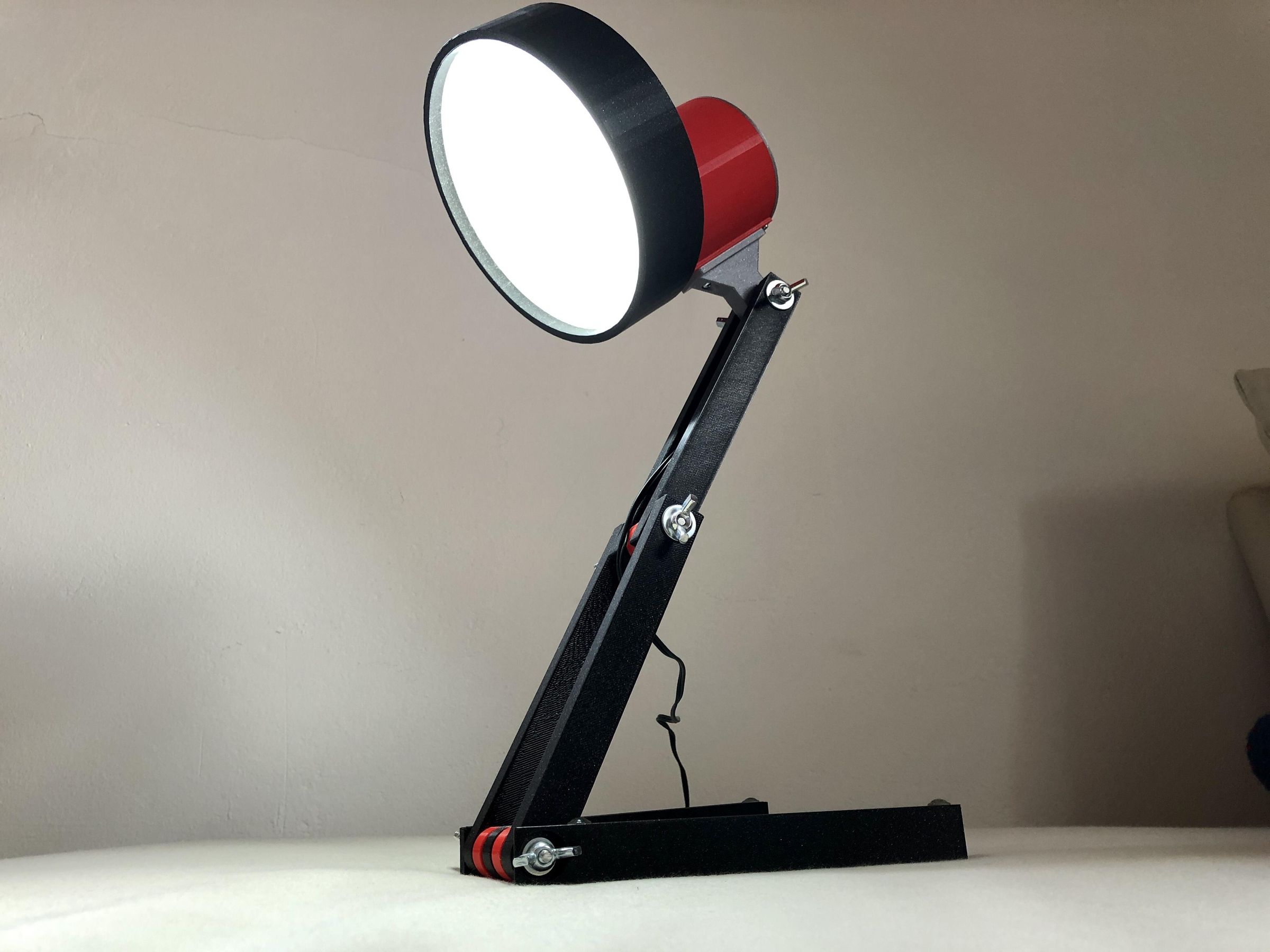 USB Desk Lamp - Dimmable - 3D Printed : 9 Steps (with Pictures ...