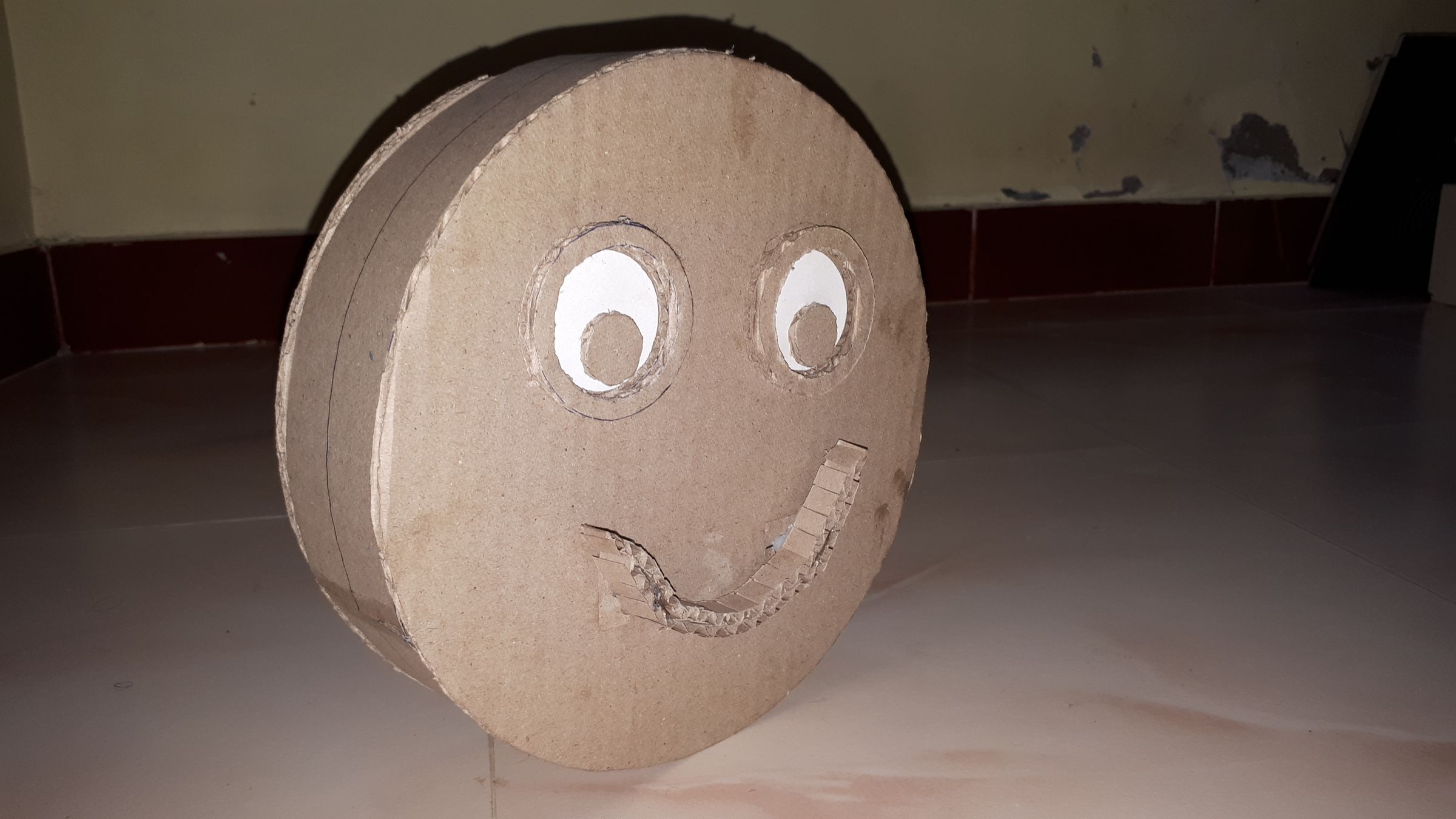 Cardboard Animatronic Smiley With BT App : 22 Steps (with Pictures ...