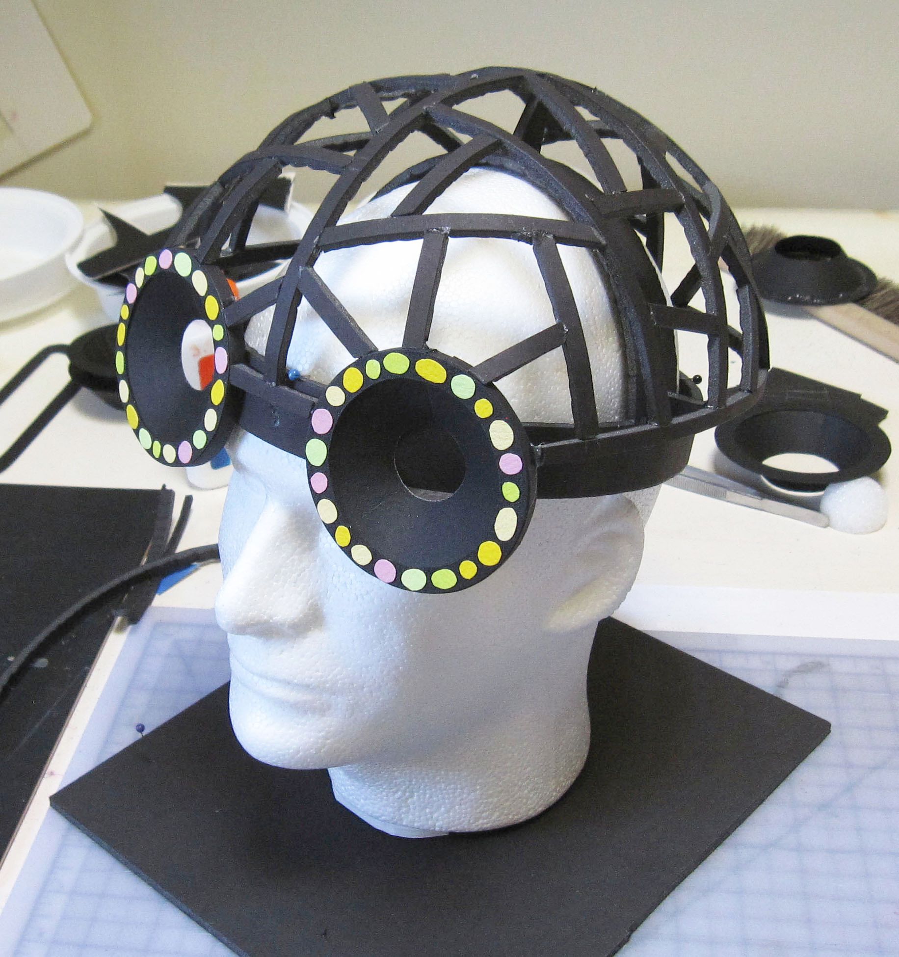 Skull Mask (wearable) : 20 Steps (with Pictures) - Instructables