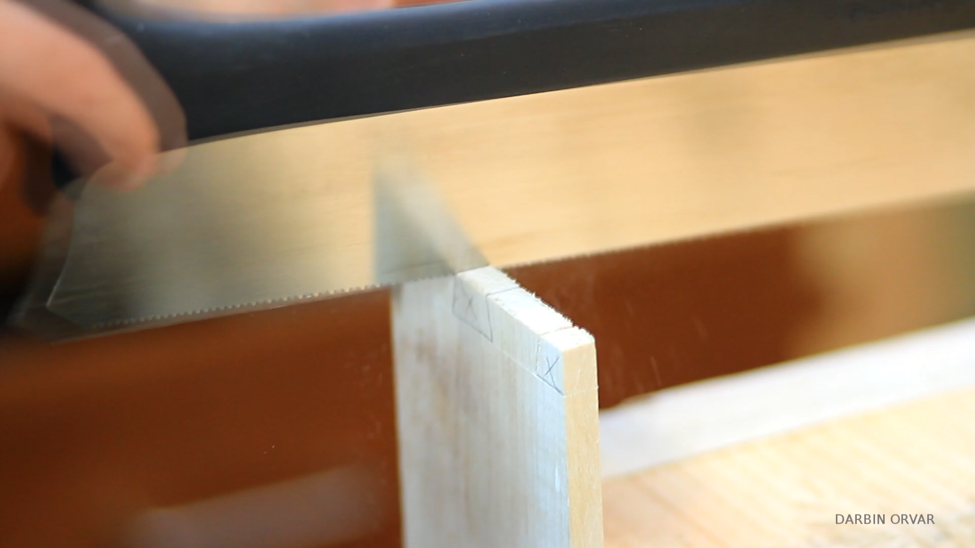 Making Half Blind Dovetail Drawers for a Walnut Desk : 7 Steps (with ...