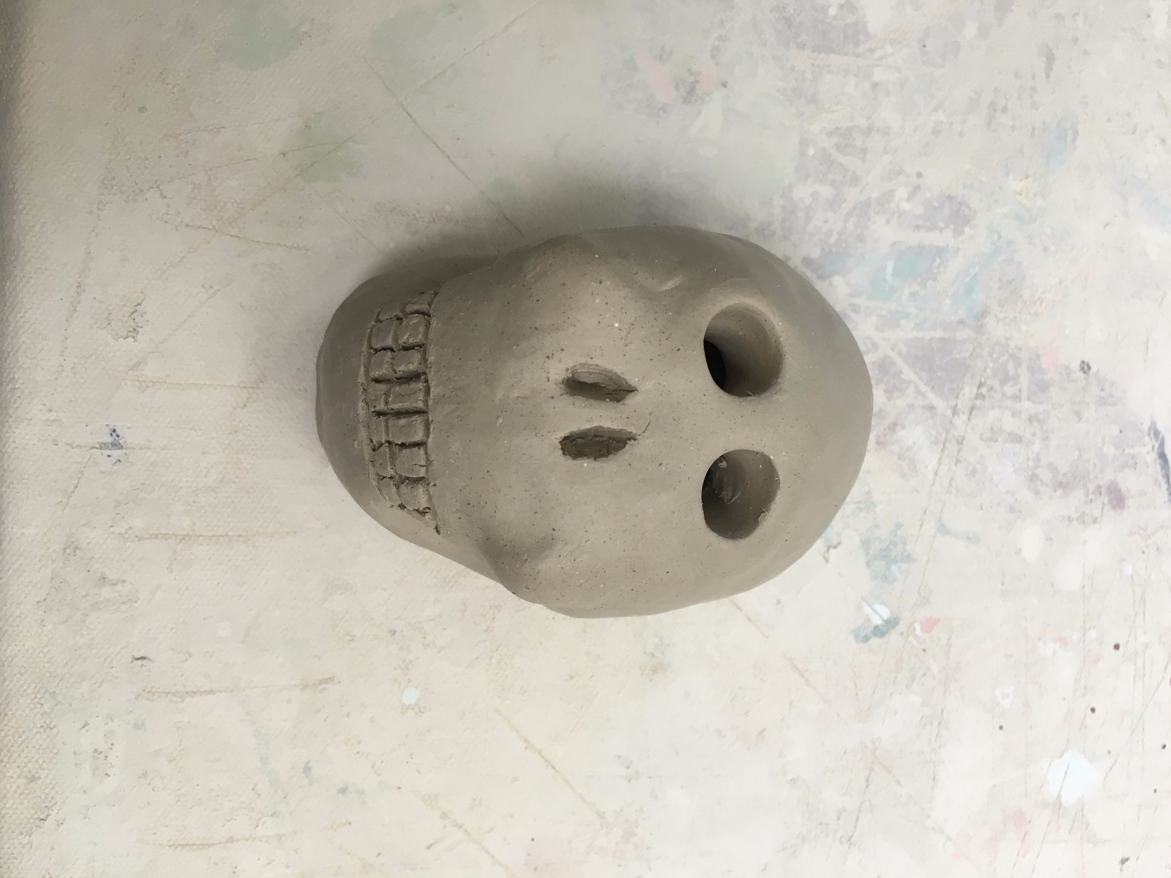 Clay Sugar Skull : 9 Steps - Instructables