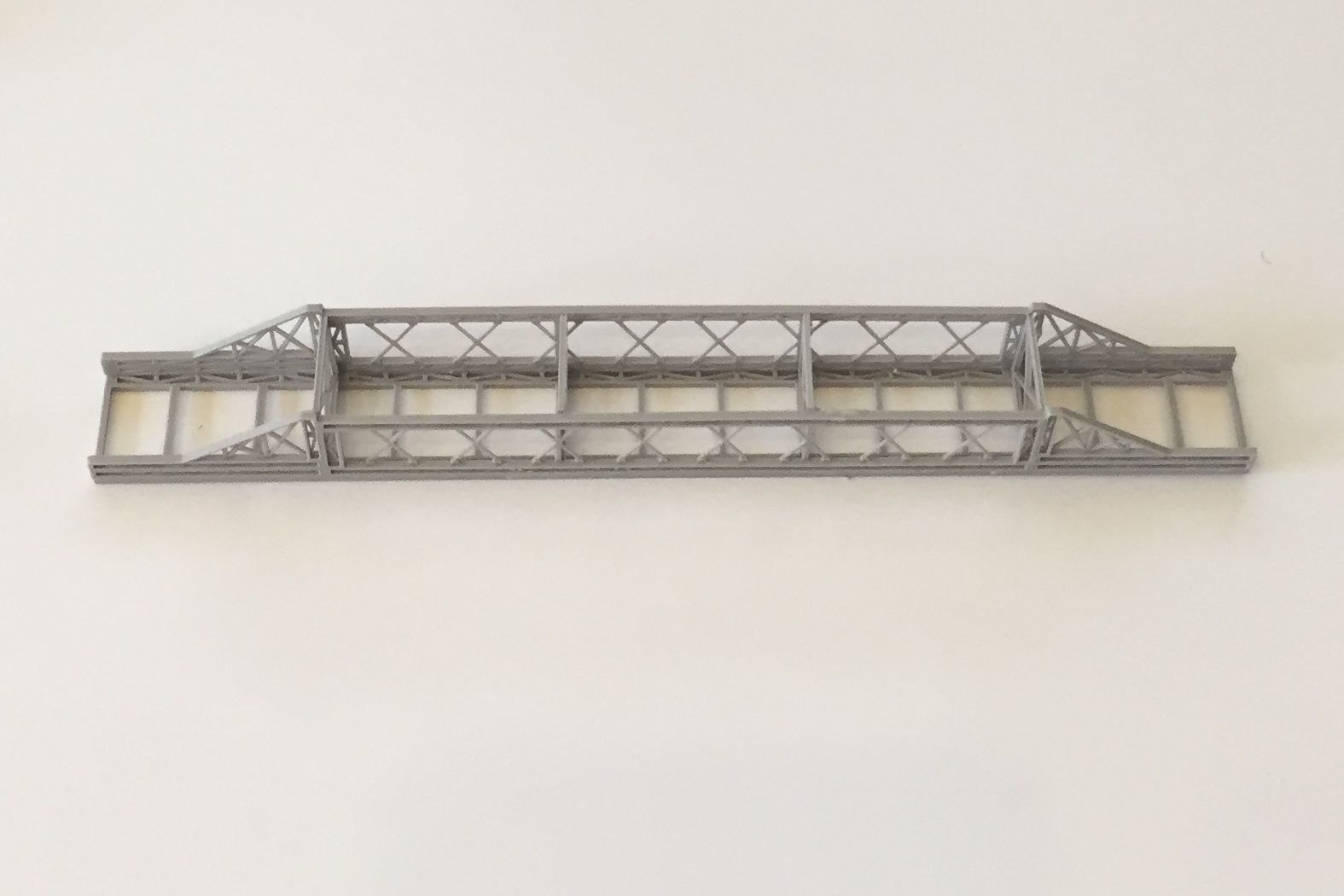 Building a 1:160 (N) Scale Model of a Truss Railroad Bridge : 6 Steps ...