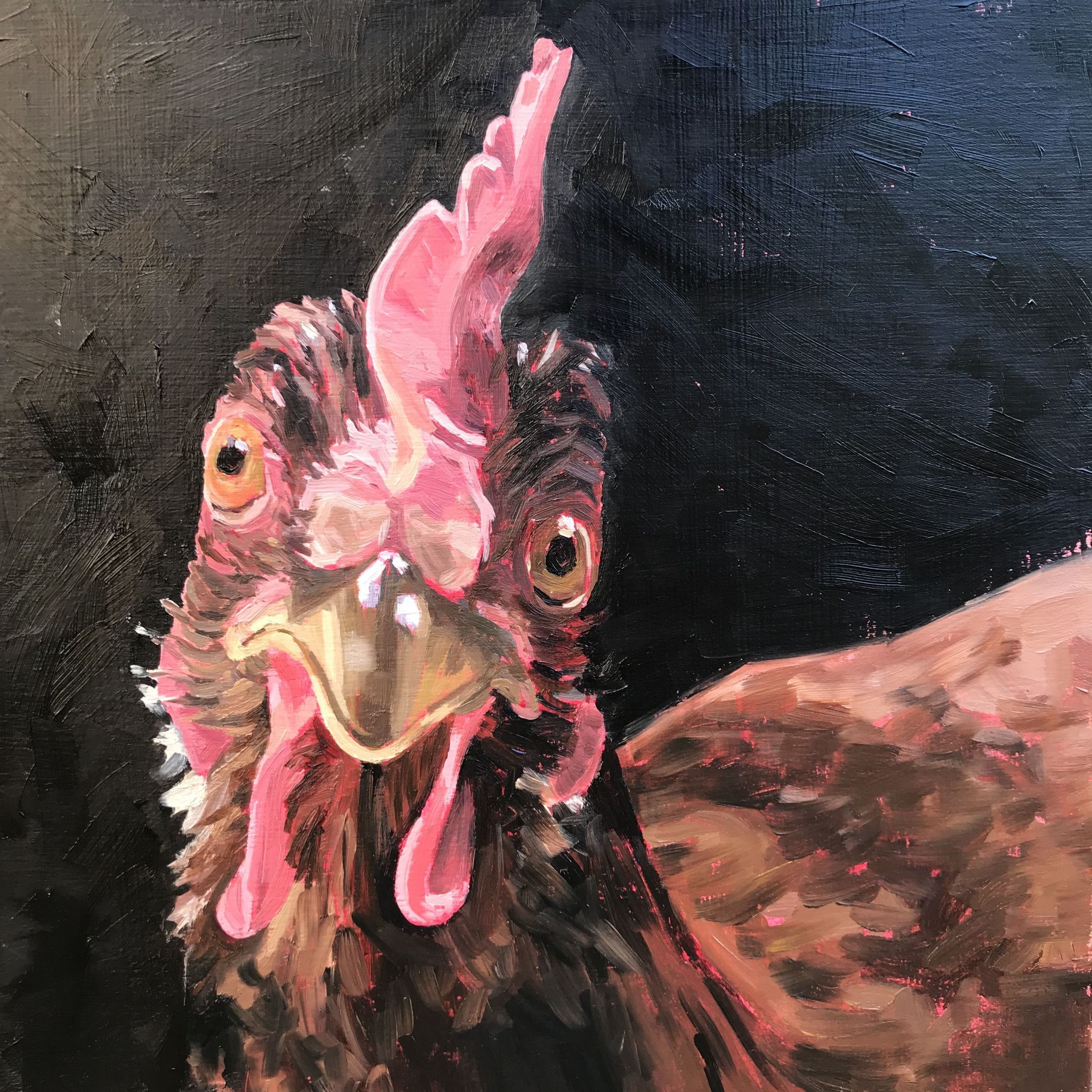 Chicken Face Paint