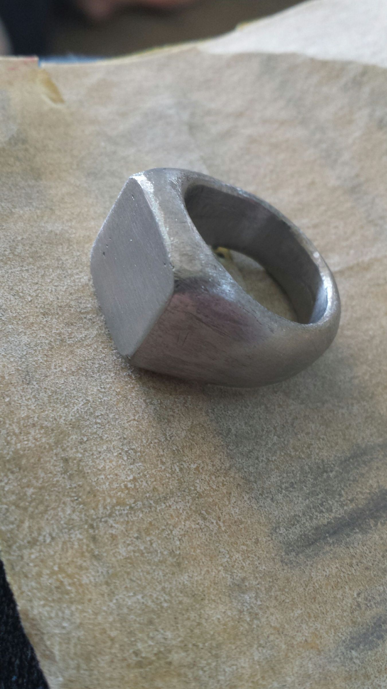 Signet Ring From Nut : 10 Steps (with Pictures) - Instructables