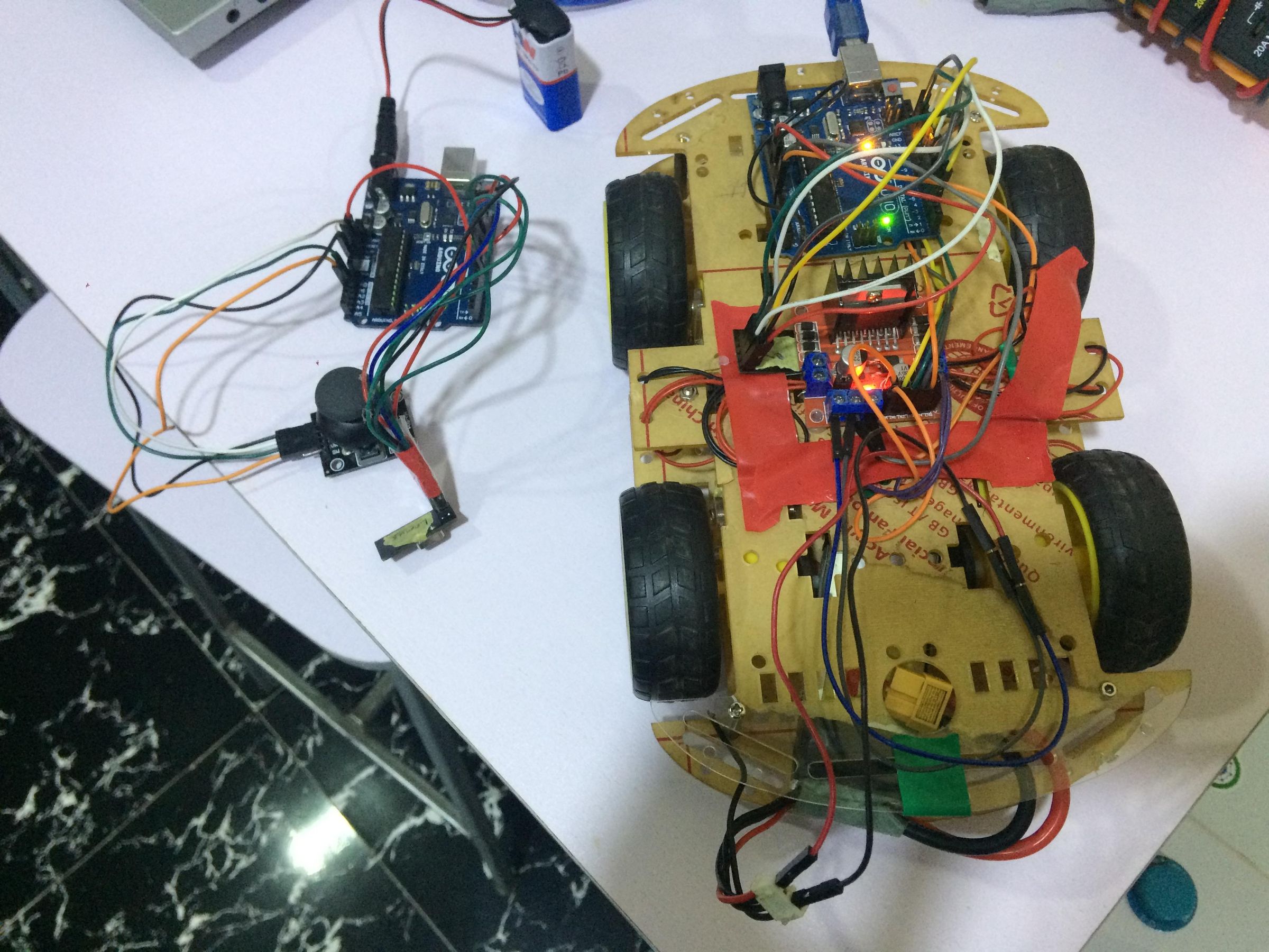 Wireless Remote Control Robot Car With NRF24L01 : 7 Steps - Instructables