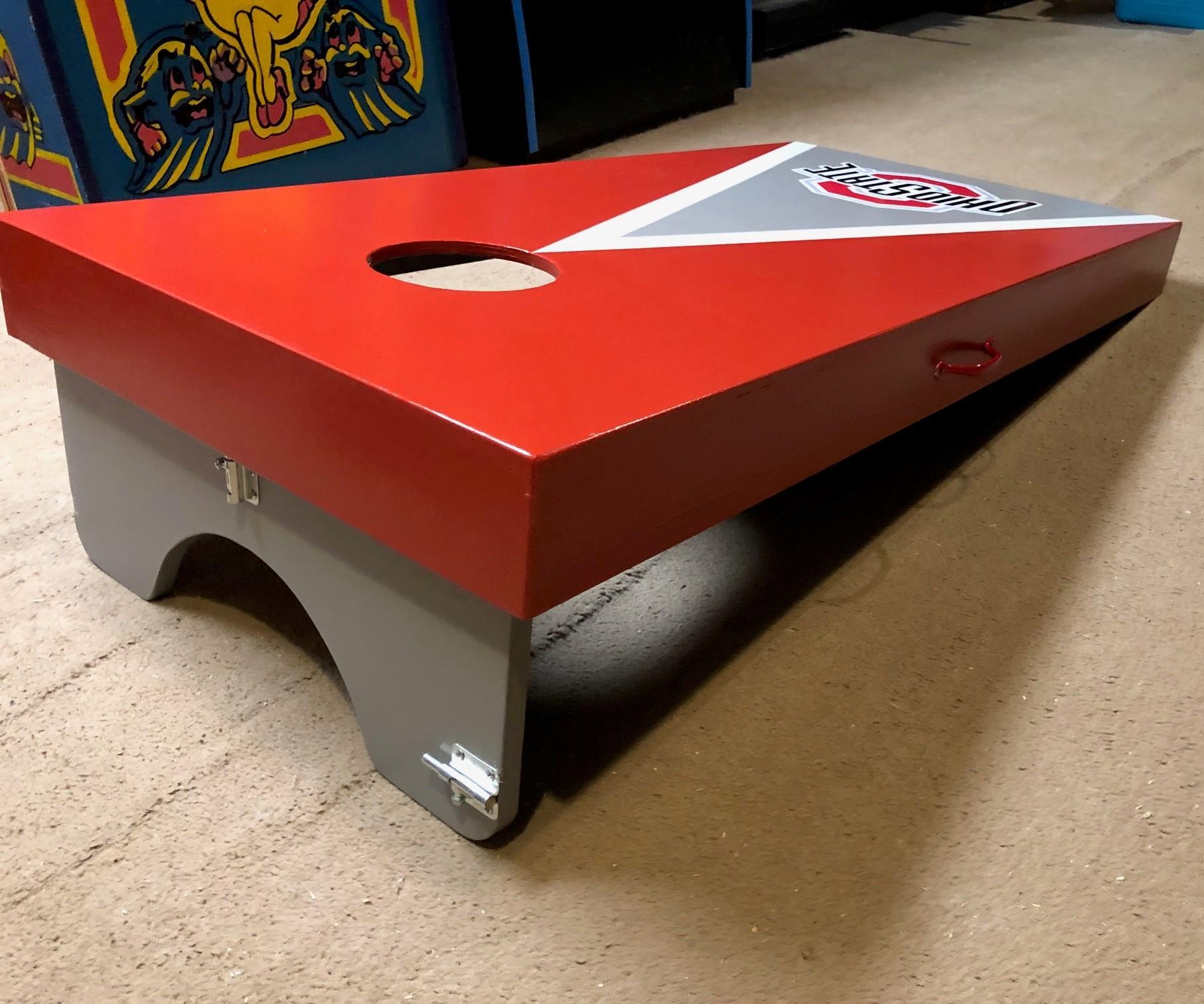 Portable cornhole store