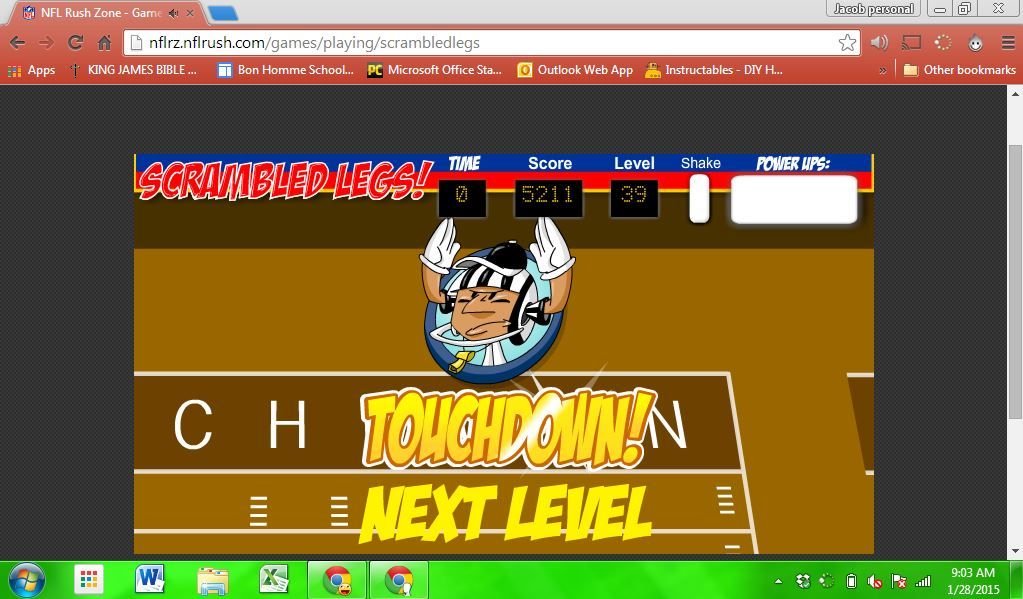 Scrambled Legs 2 Game