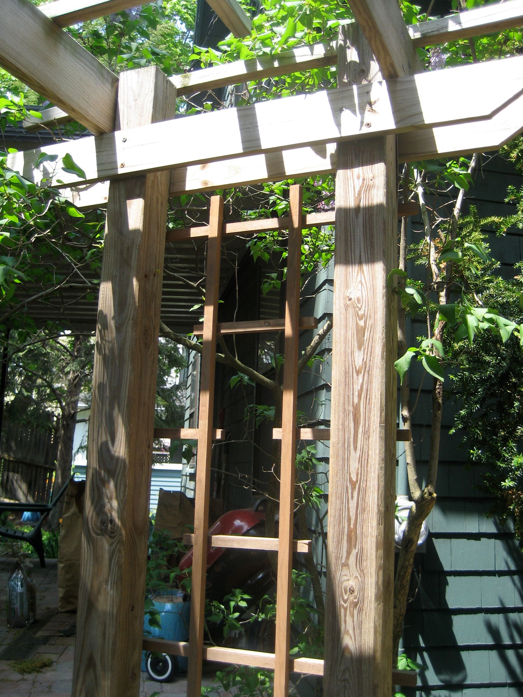 Home-built Garden Arbor - Instructables