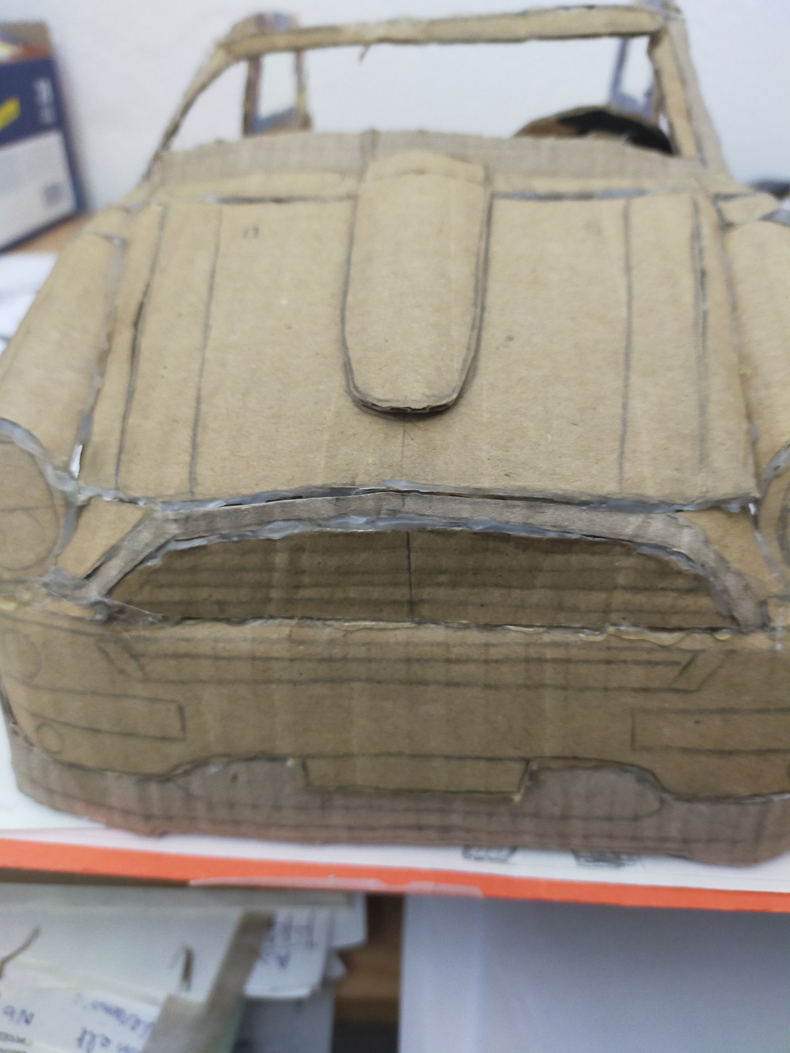 A Cardboard Mini Cooper : 6 Steps - Instructables