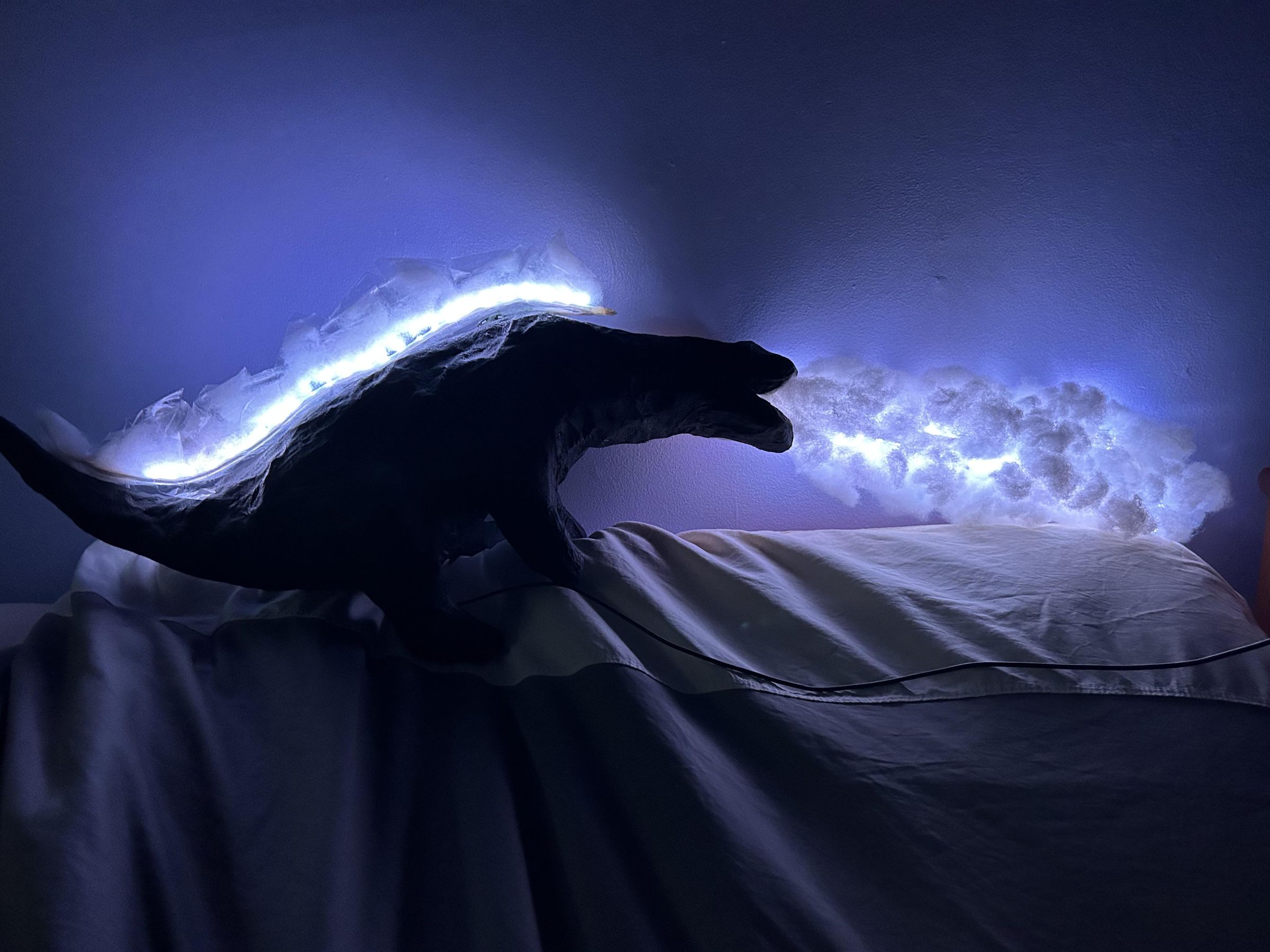 Godzilla Kaiju Monster Neopixel Lamp : 3 Steps - Instructables