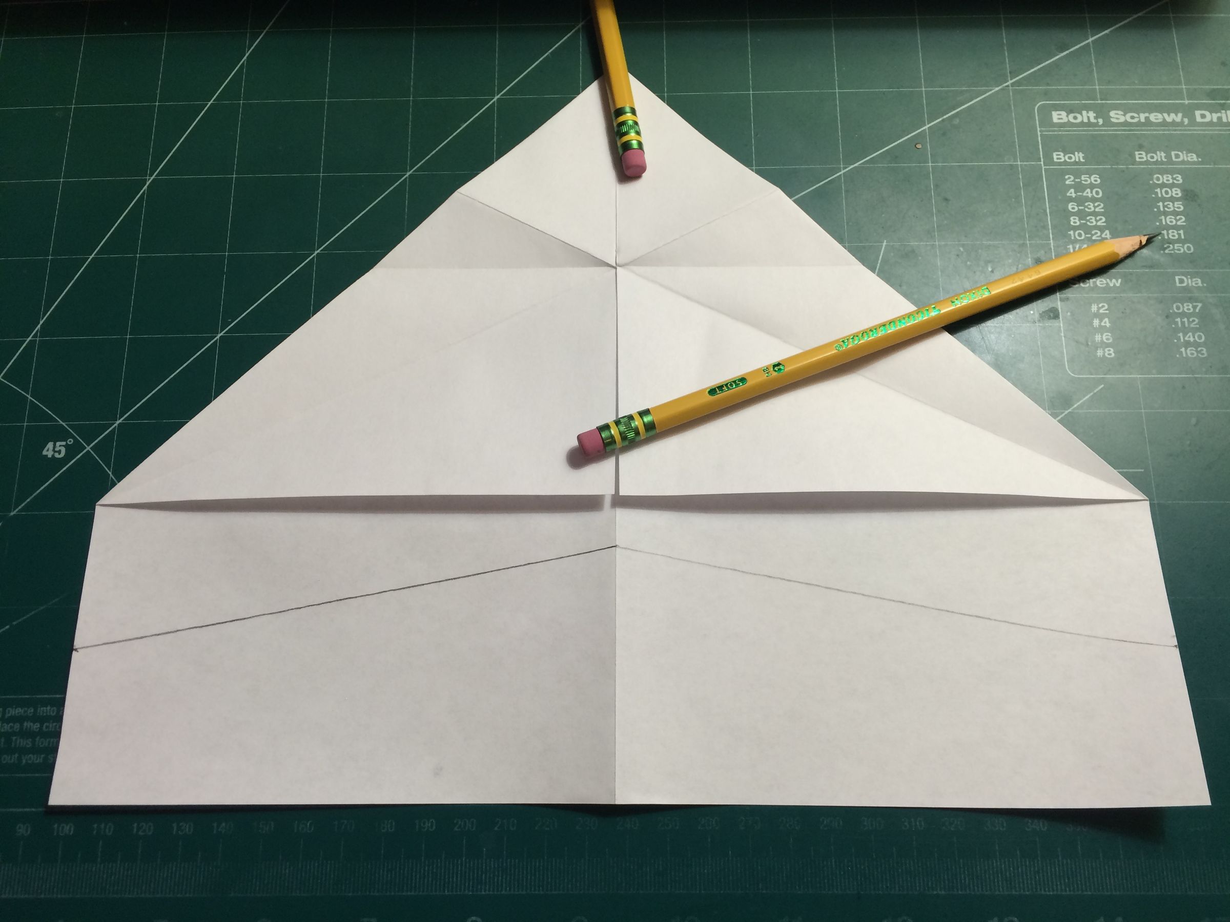 How to Make the Aerowing Paper Airplane : 9 Steps (with Pictures ...
