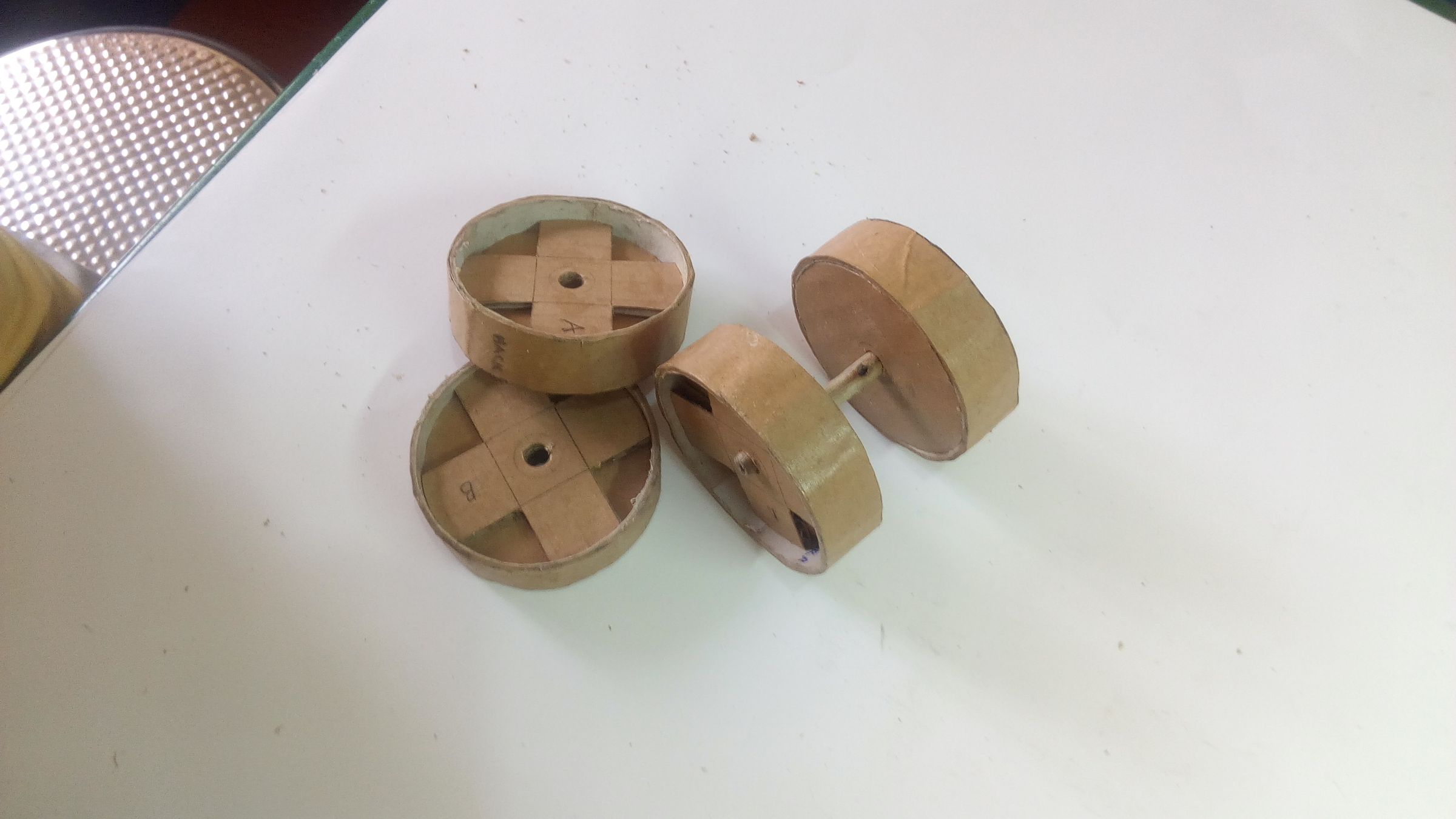 How to Make RC Cars Wheels From Cardboard and Kraft Paper : 9 Steps ...