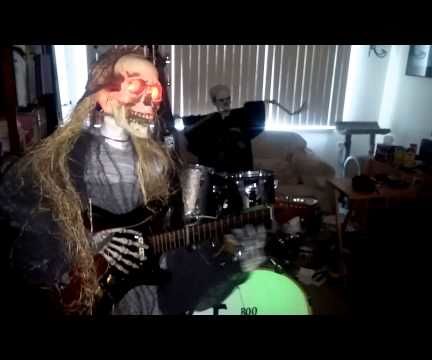 Arduino Controlled Animatronic Skeleton Rock Band - in Progress : 7 Steps - Instructables