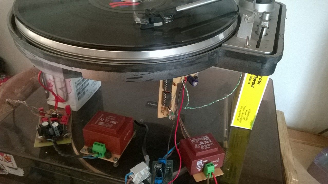 DIY Turntable With Amp Preamp and Buffer in Wooden Case : 7 Steps (with ...