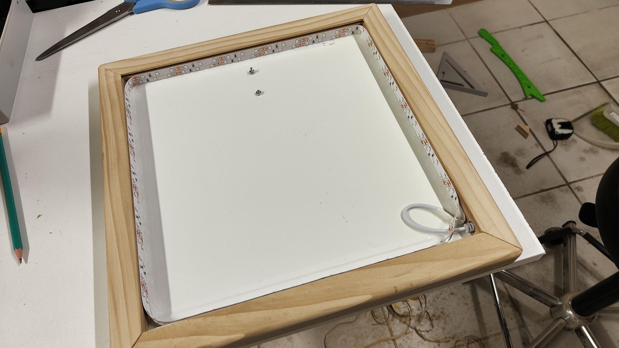 Laser-engraved Illuminated Mirror With Homer! : 10 Steps (with Pictures ...