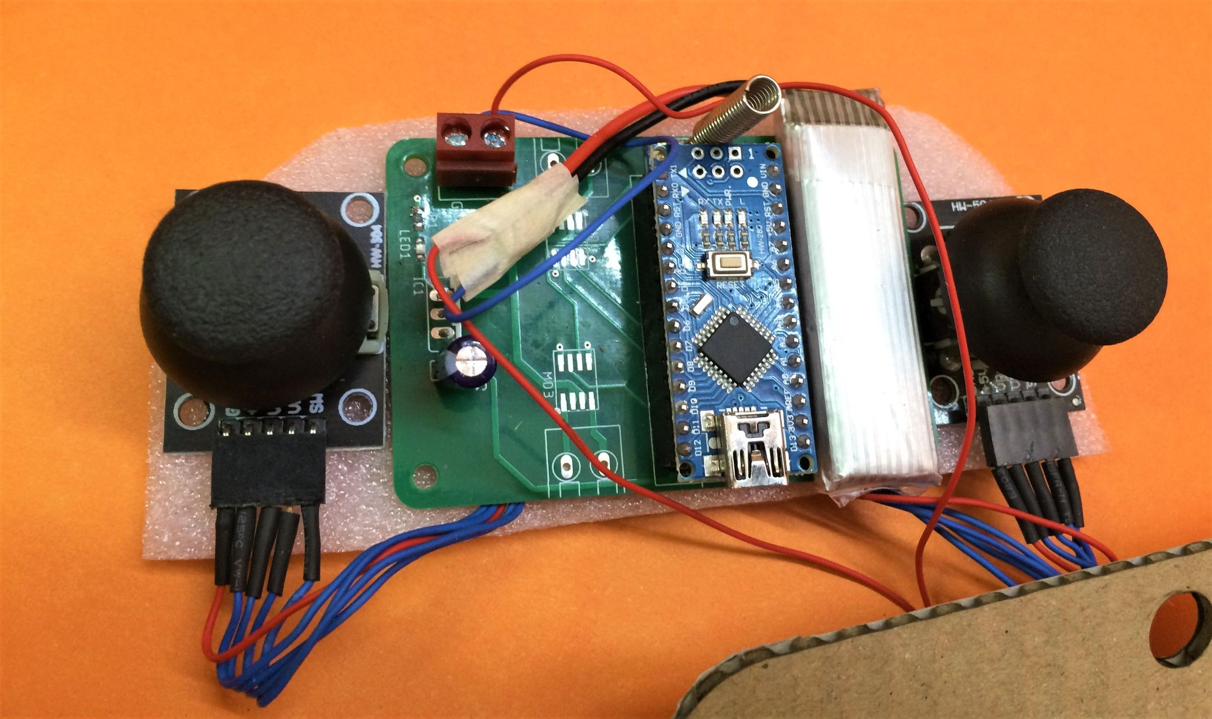 Remote Controlled Car Using Cardboard : 16 Steps (with Pictures ...