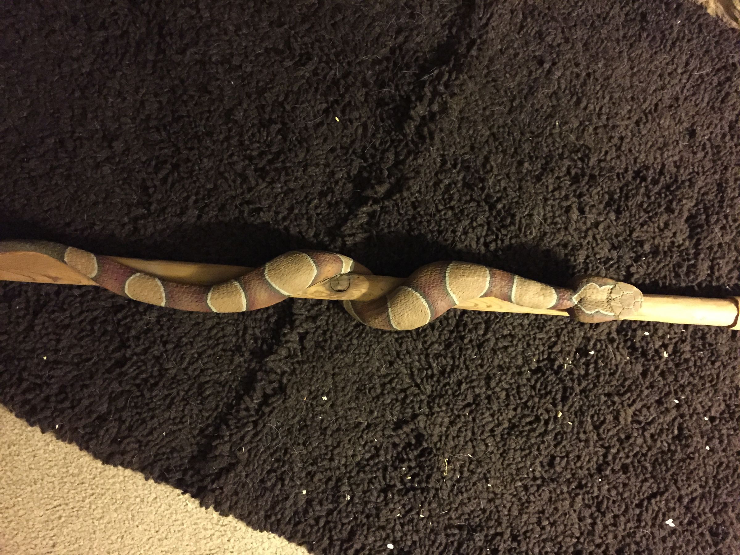 Carved Snake Cedar Walking Stick : 9 Steps (with Pictures) - Instructables