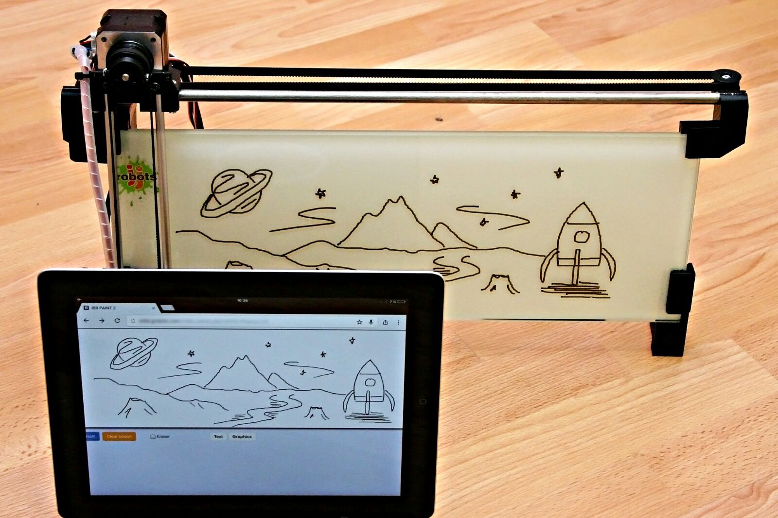IBoardbot. the Internet Controlled Whiteboard Robot : 13 Steps (with ...